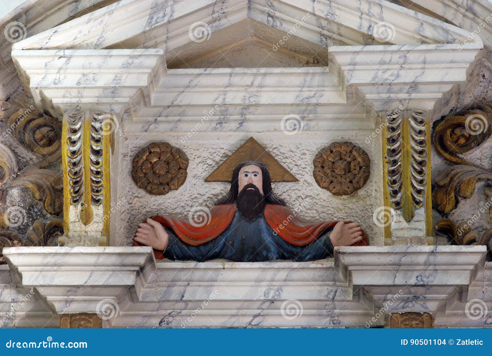 God the Father stock photo. Image of catholicism, heart - 90501104