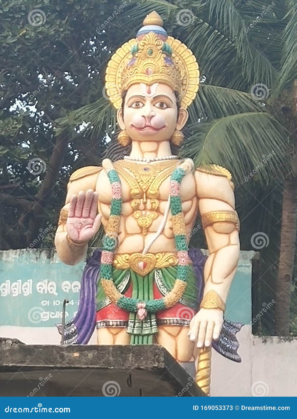 God of hanuman editorial stock photo. Image of full - 169053373