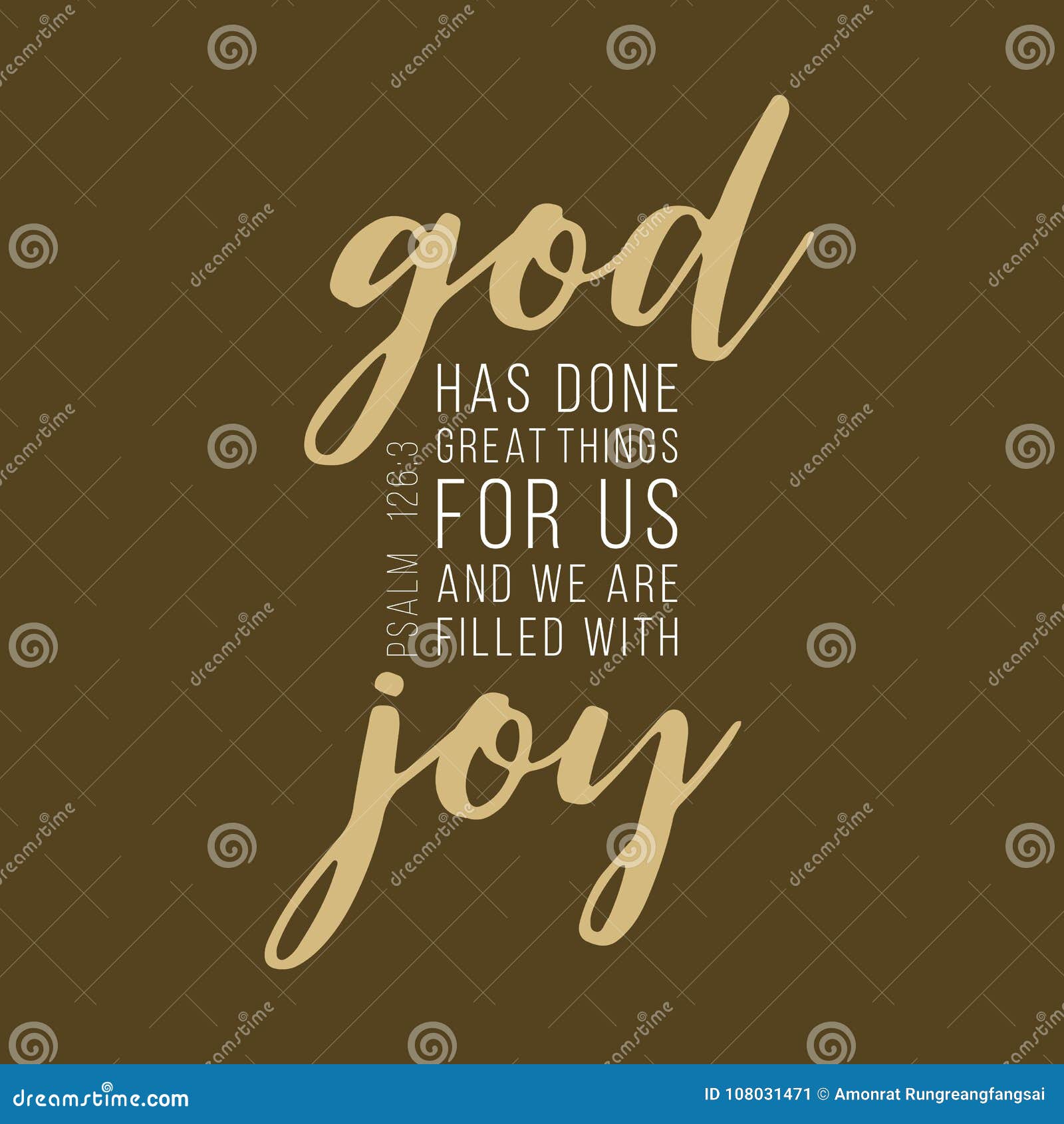 Bible verse from Psalm stock vector. Illustration of heart - 108031471