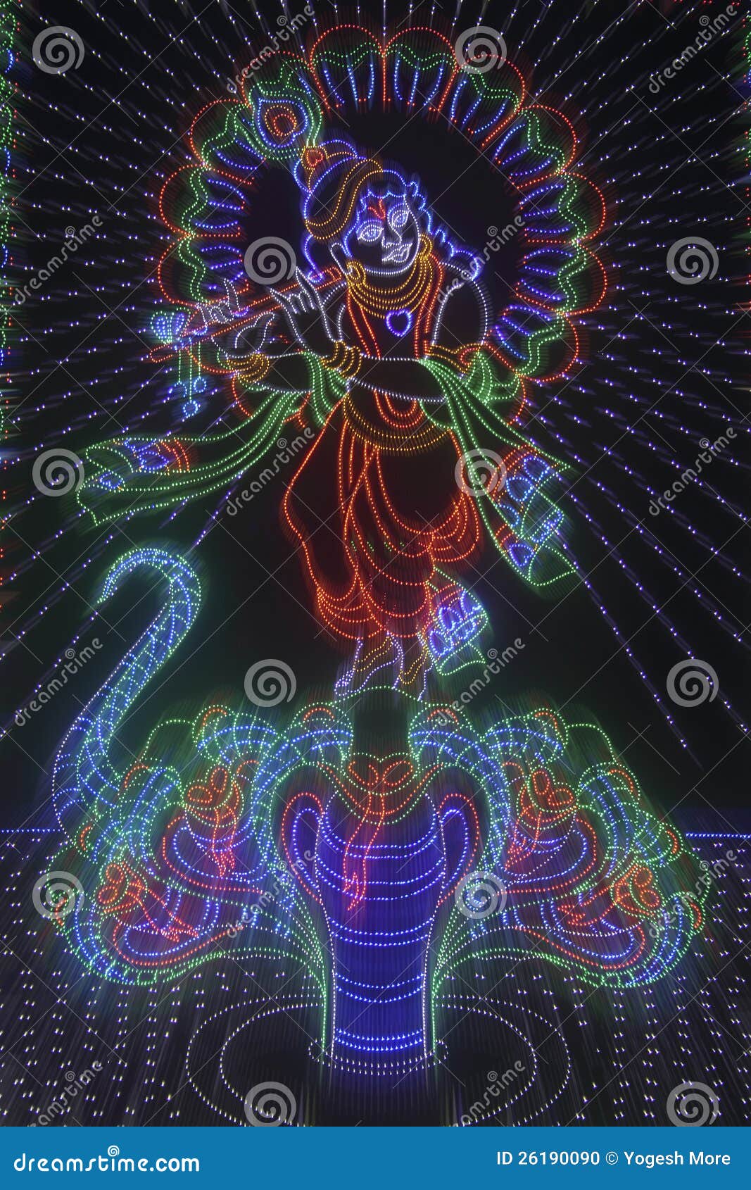 God Krishna stock photo. Image of divine, gold, illuminate - 26190090