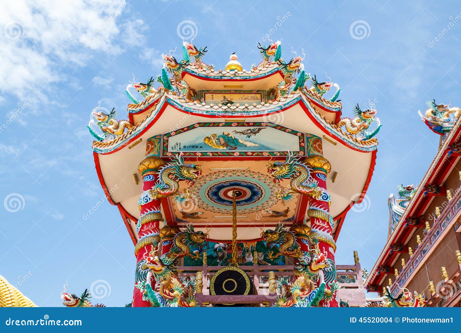 God Naja chinese temple editorial stock image. Image of temple - 45520004
