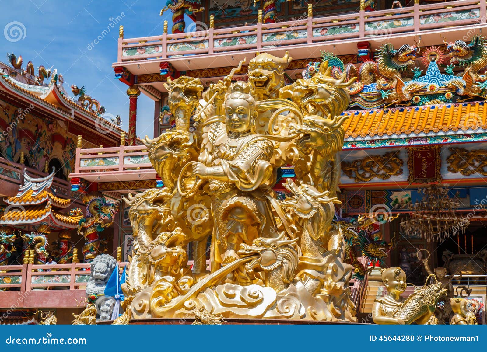 God Naja chinese temple stock photo. Image of history - 45644280