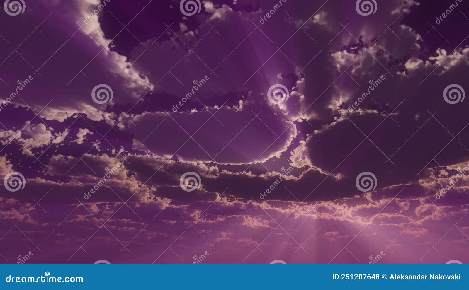 God ray sunset clouds 4k stock footage. Video of beam - 251207648