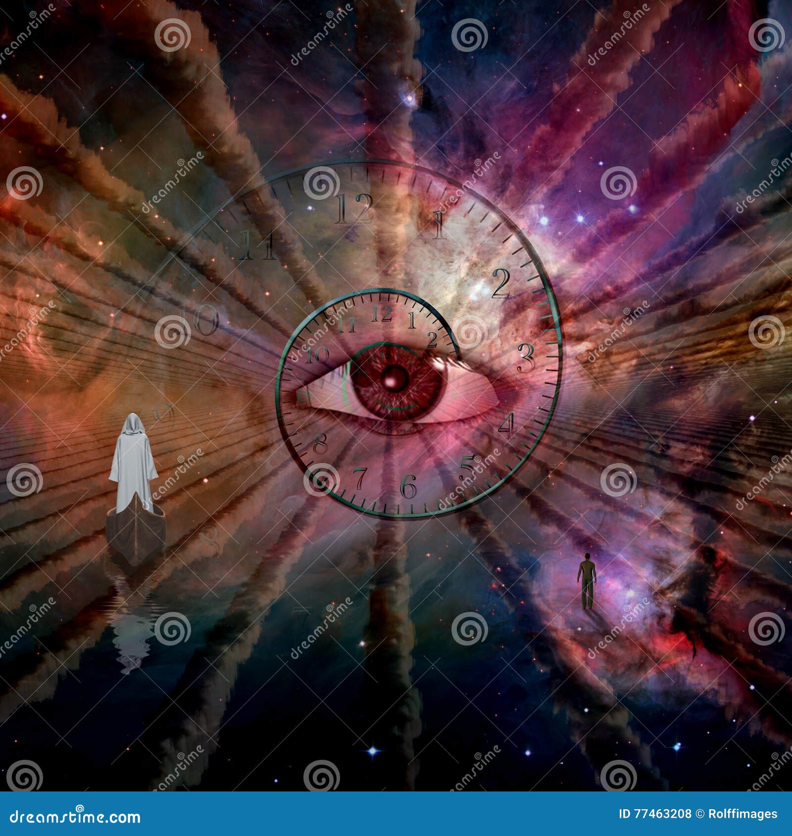 God s Eye stock illustration. Illustration of journey - 77463208