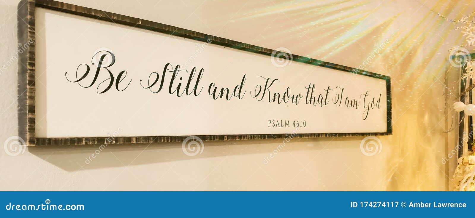 God Signs Verse Comfort Words Stock Illustration - Illustration of ...