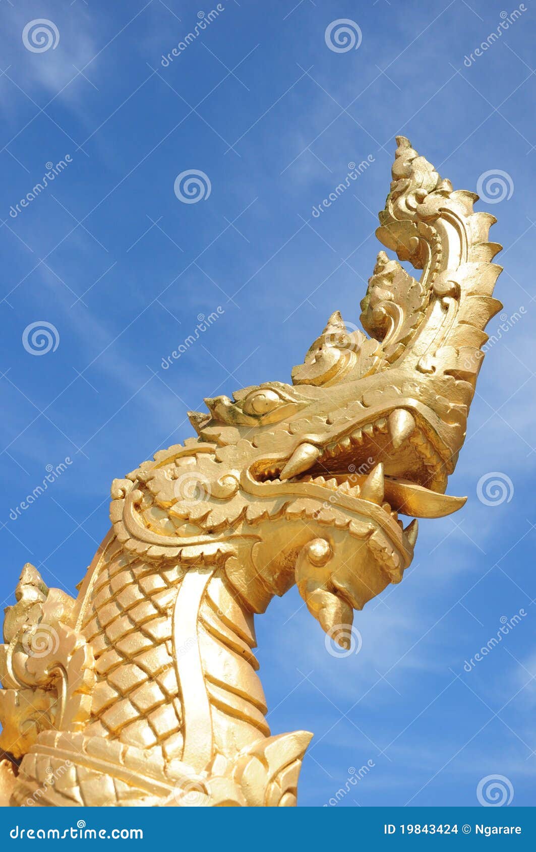God of snake statue stock photo. Image of life, gold - 19843424