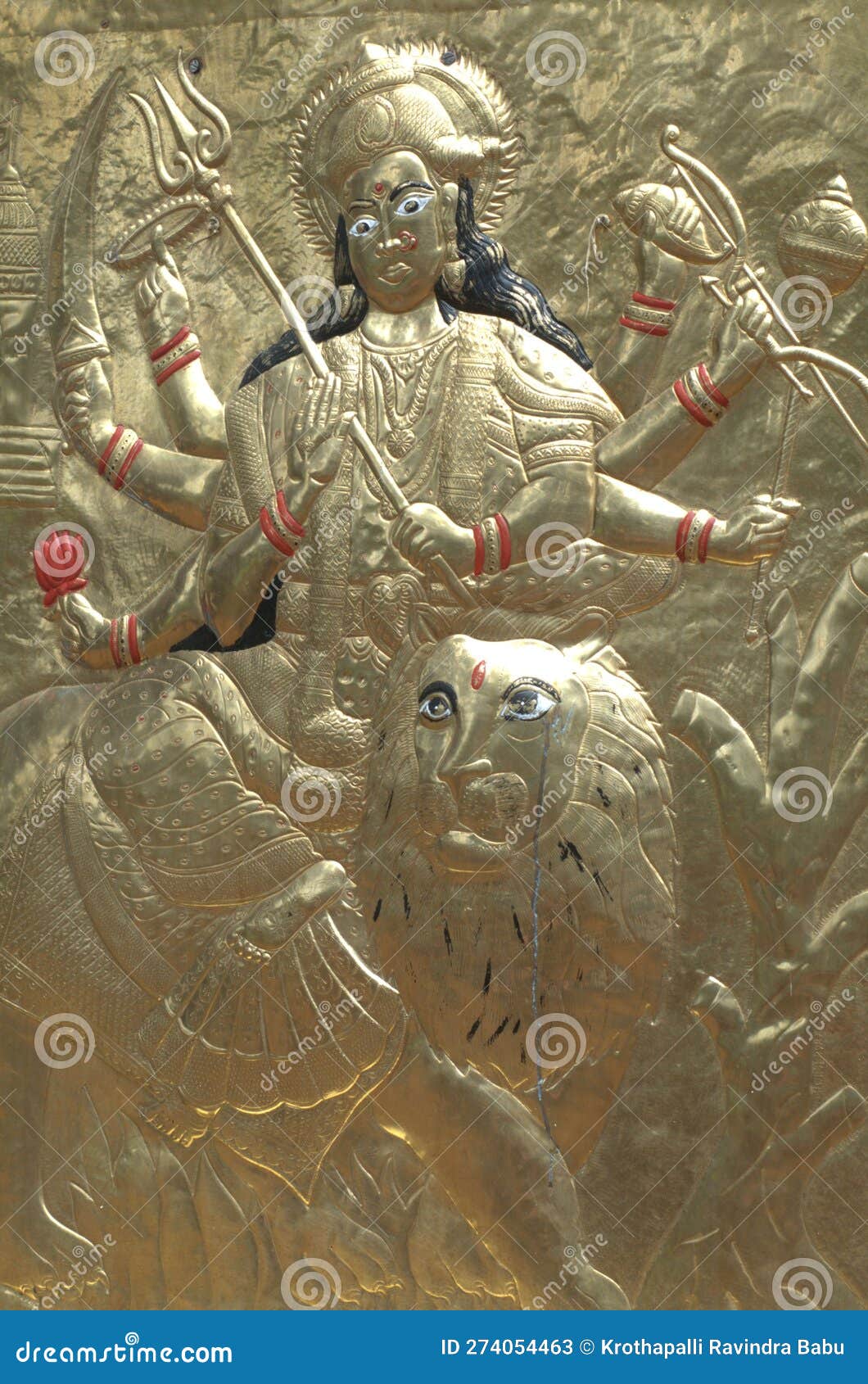 God Statue in the Temple India Stock Image - Image of abstract ...