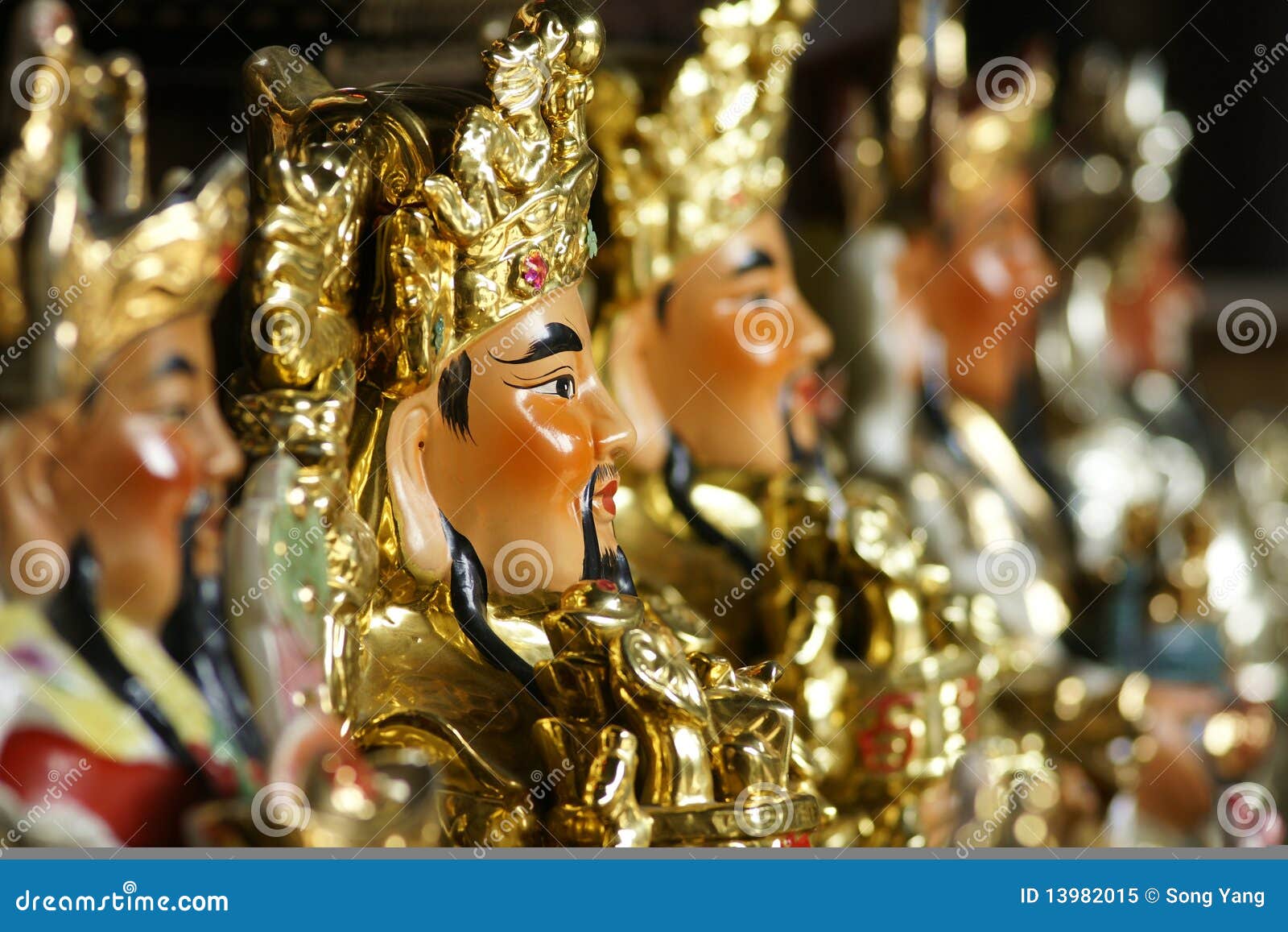 God van rijkdom stock afbeelding. Image of oostelijk - 13982015