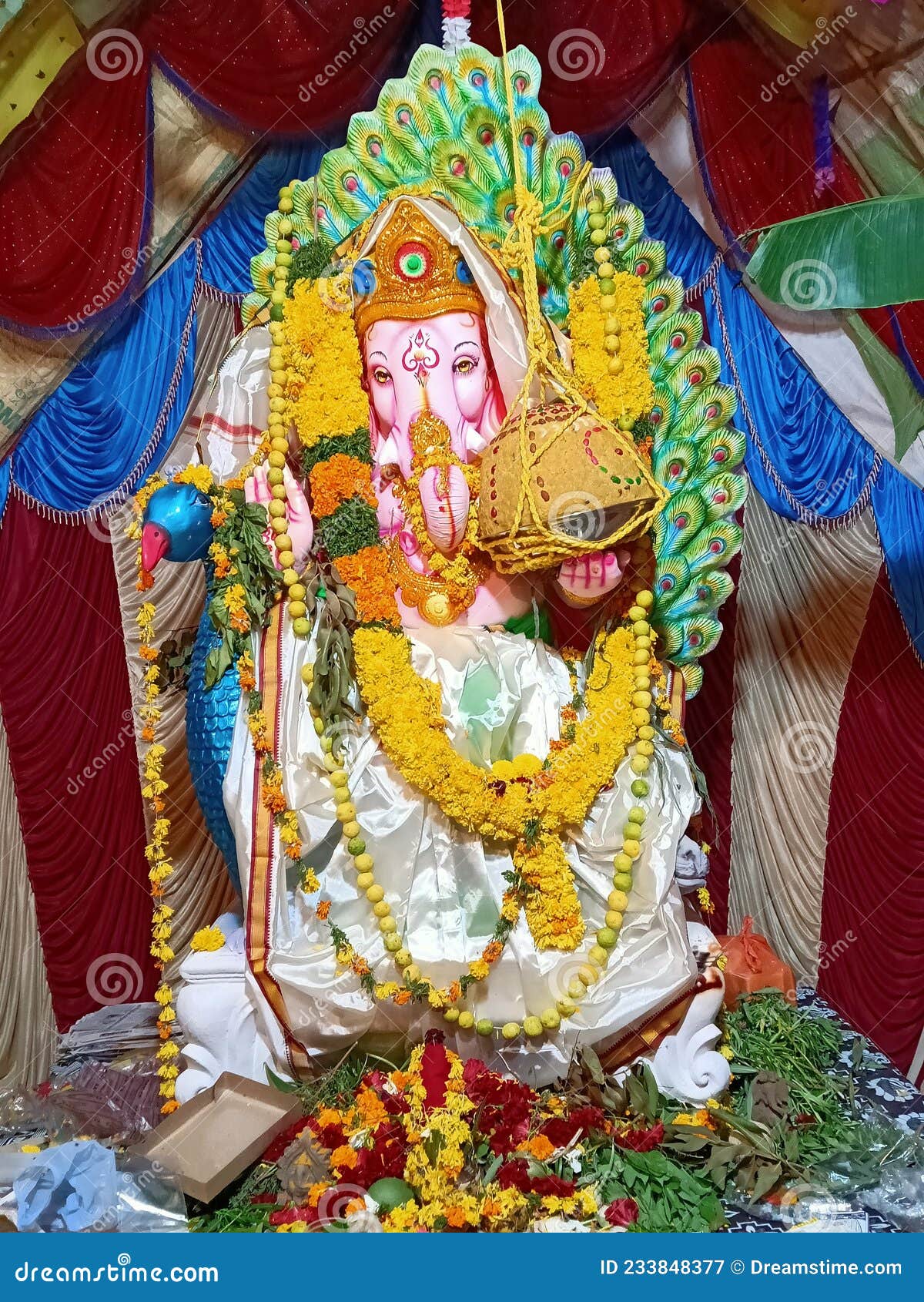 God vinayaka stock image. Image of vinayaka, celebration - 233848377