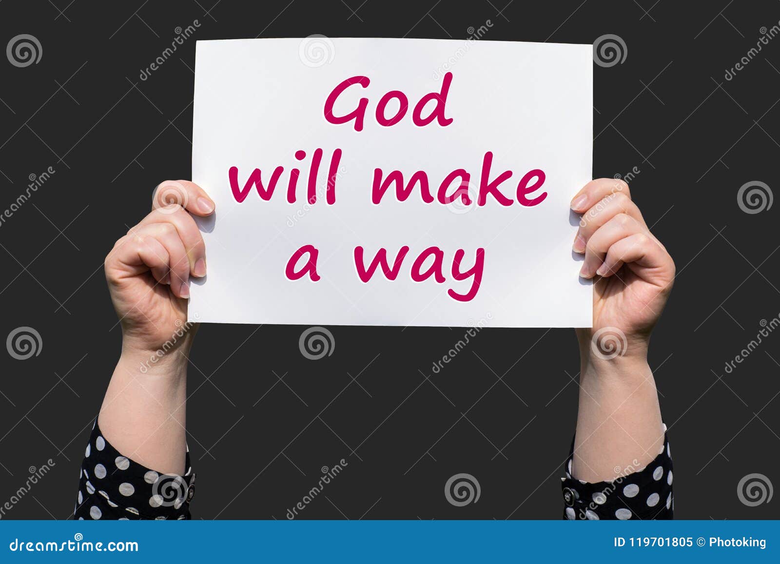 God will make a way stock image. Image of jesus, opportunity - 119701805