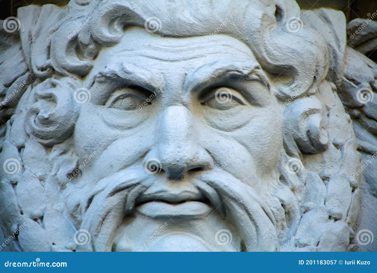God Zeus. the Powerful King of the Gods the Ruler of Mount Olympus and ...