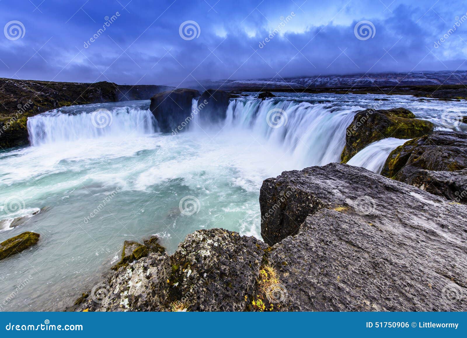 Godafoss, Iceland stock photo. Image of godafoss, destinations - 51750906