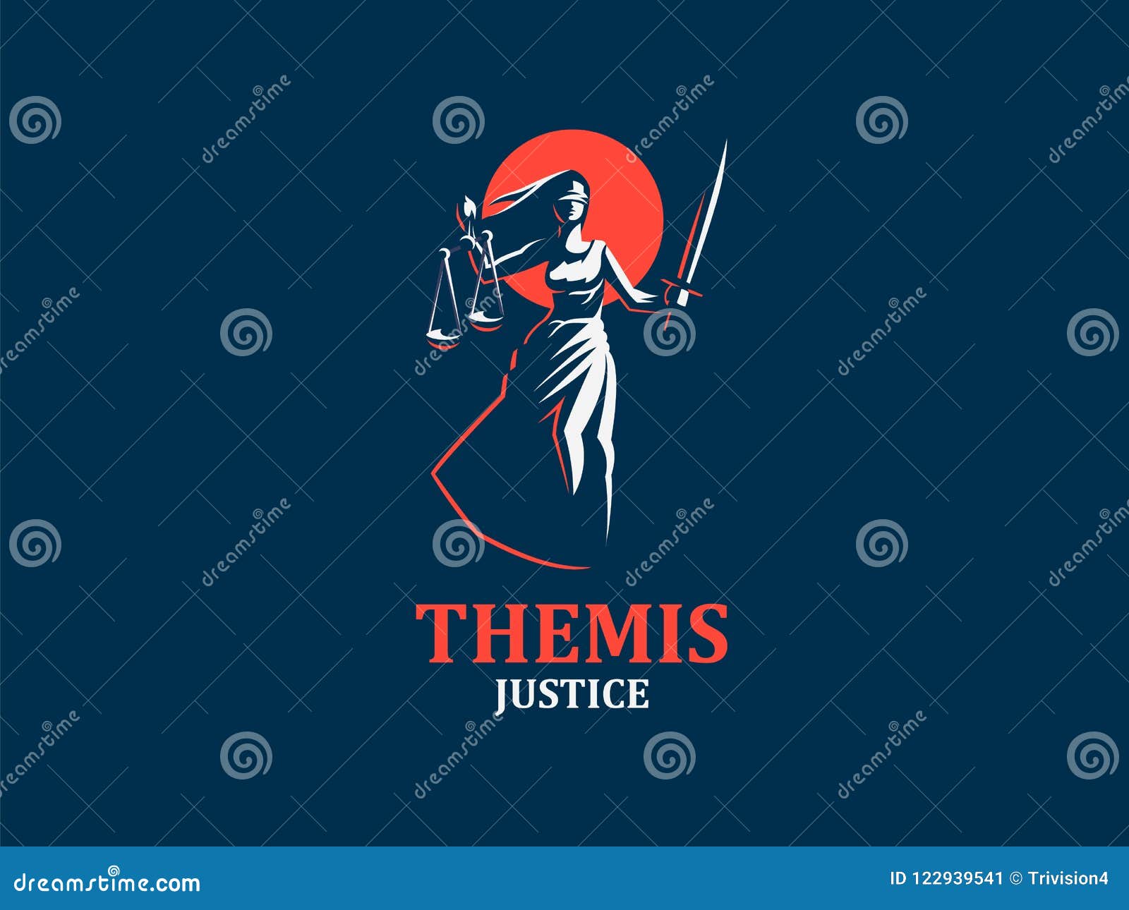 Deusa Themis Logo Vector Vector Logo Download