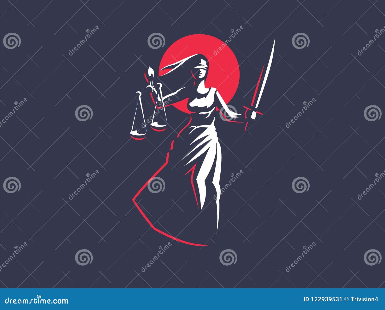 Deusa Themis Logo Vector Vector Logo Download