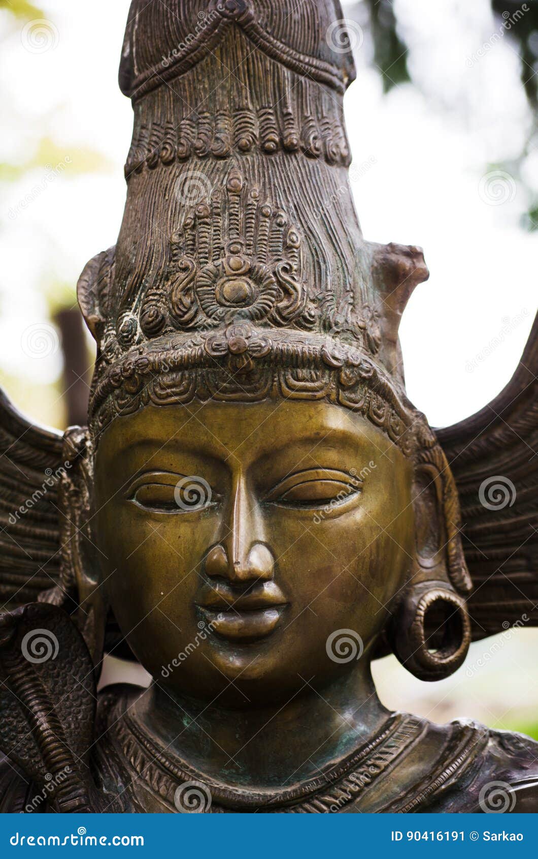 Goddess Kali statue stock image. Image of kali, statue - 90416191