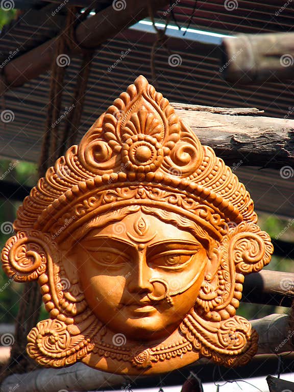 Goddess Mask stock photo. Image of lips, india, nose, cultural - 5599754