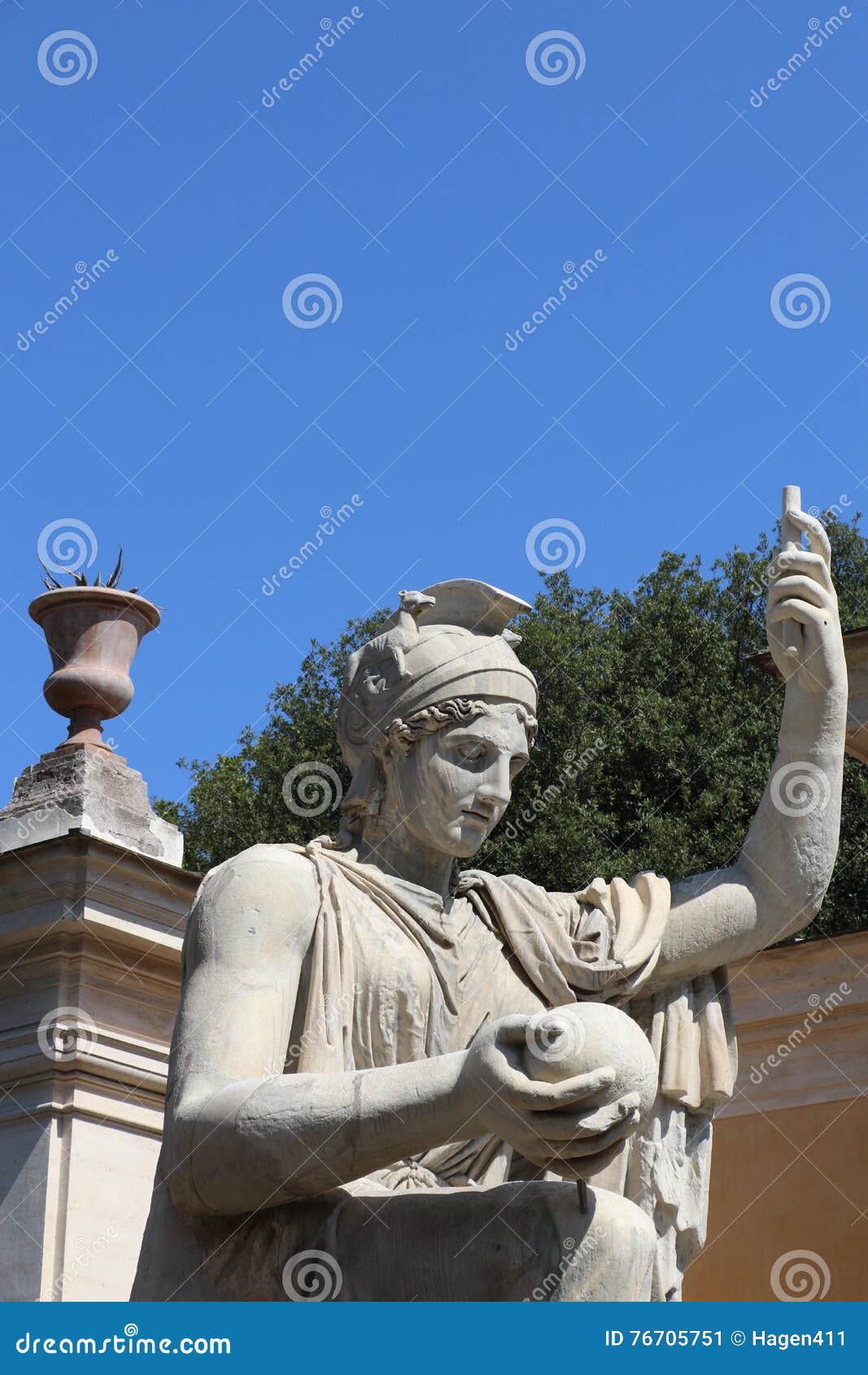 Goddess Rome stock image. Image of niobids, monument - 76705751