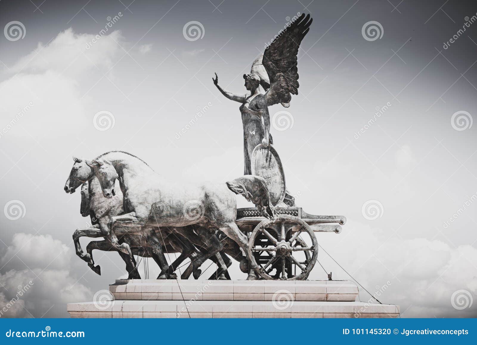 Goddess Victoria stock photo. Image of goddess, historical - 101145320