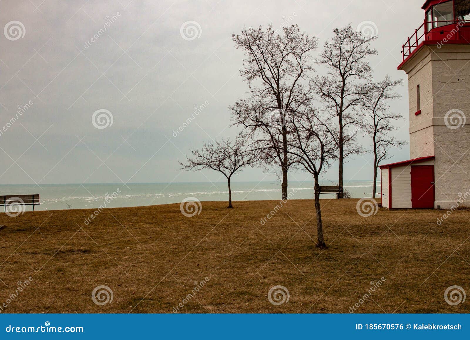 Goderich Ontario Canada Lighthouse Panoramic Style Photo. Goderich is ...