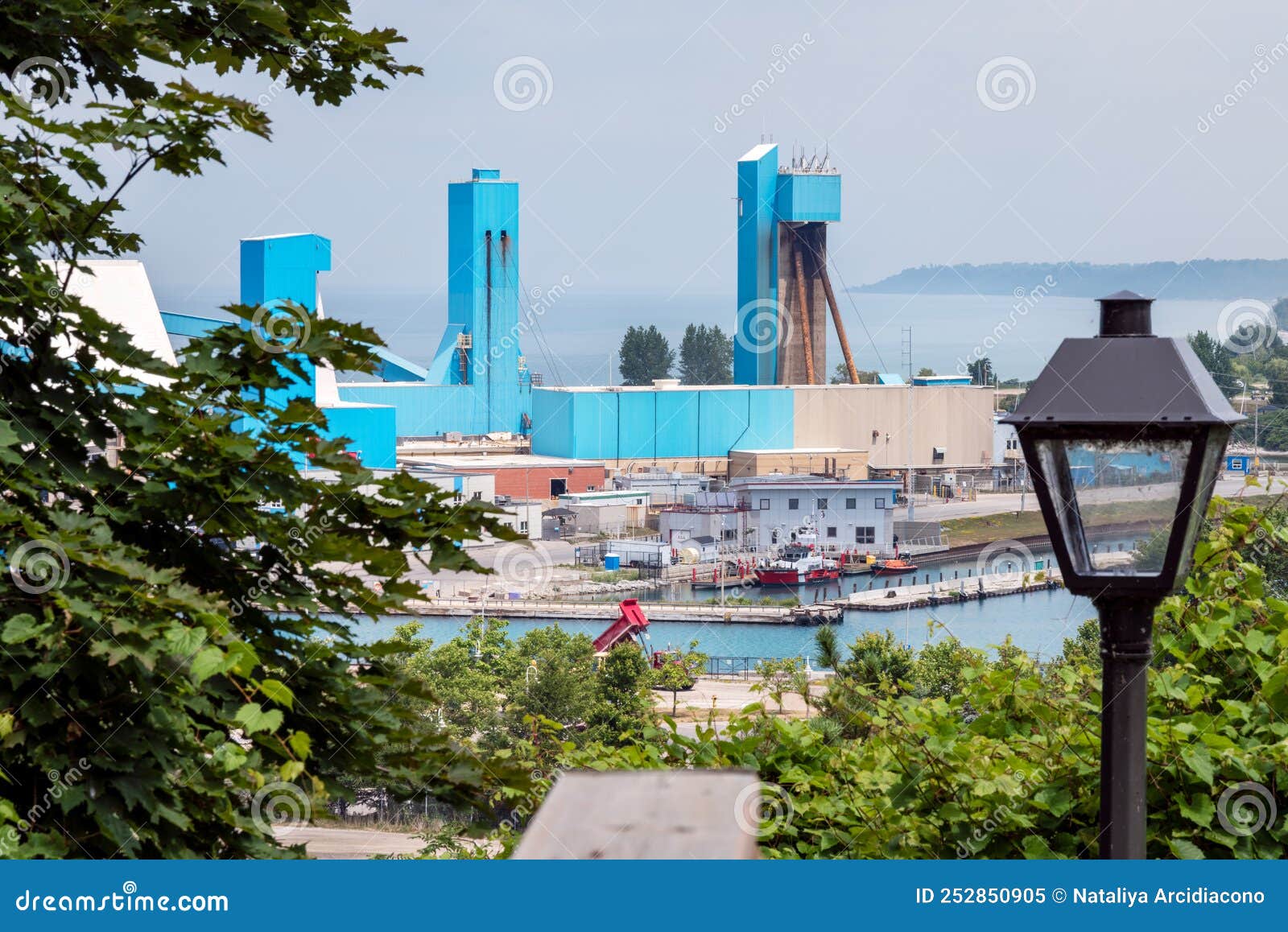 Goderich Rock Underground Salt Mine. Editorial Image - Image of ...