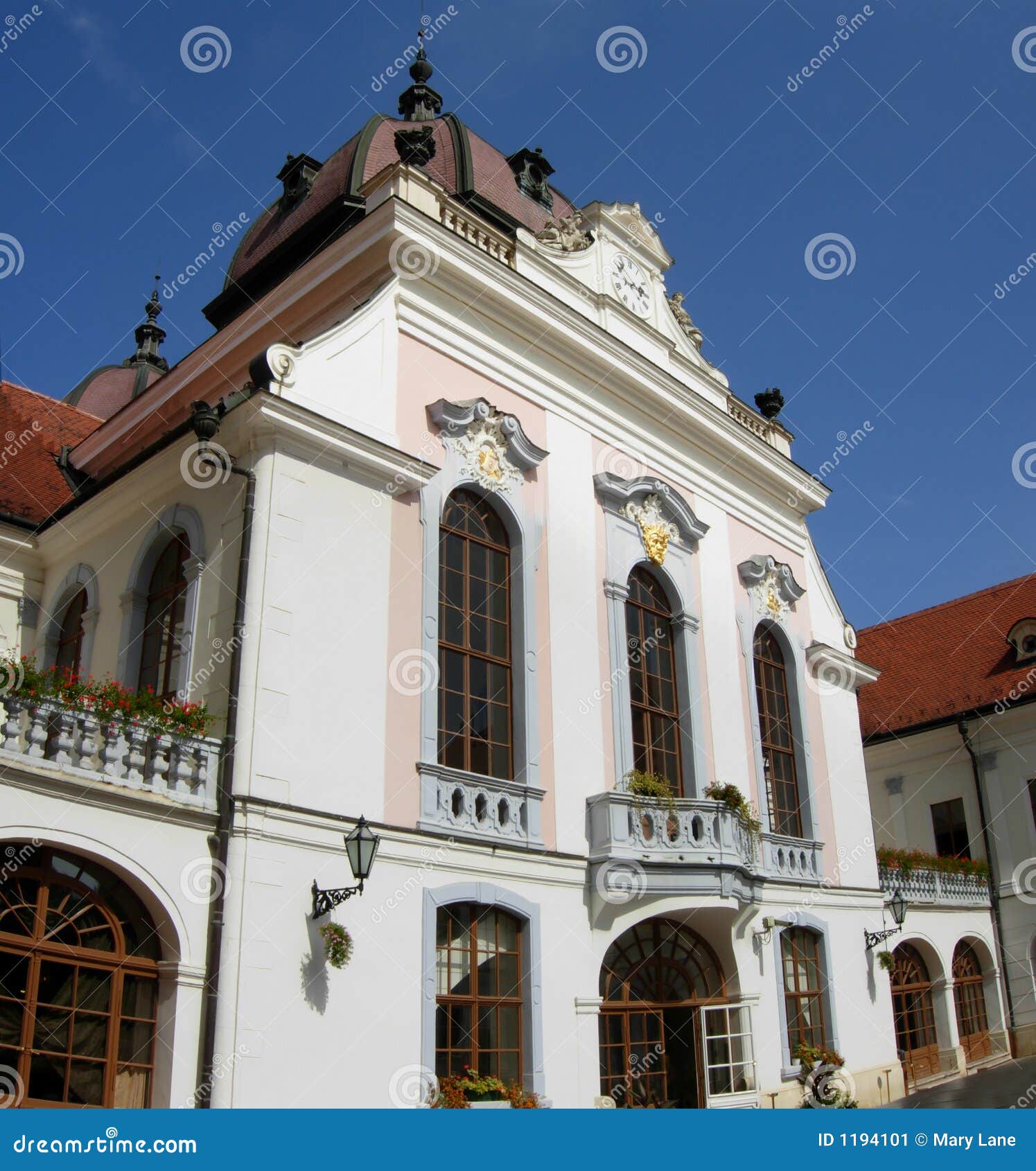 Godollo Palace stock image. Image of castle, traditional - 1194101