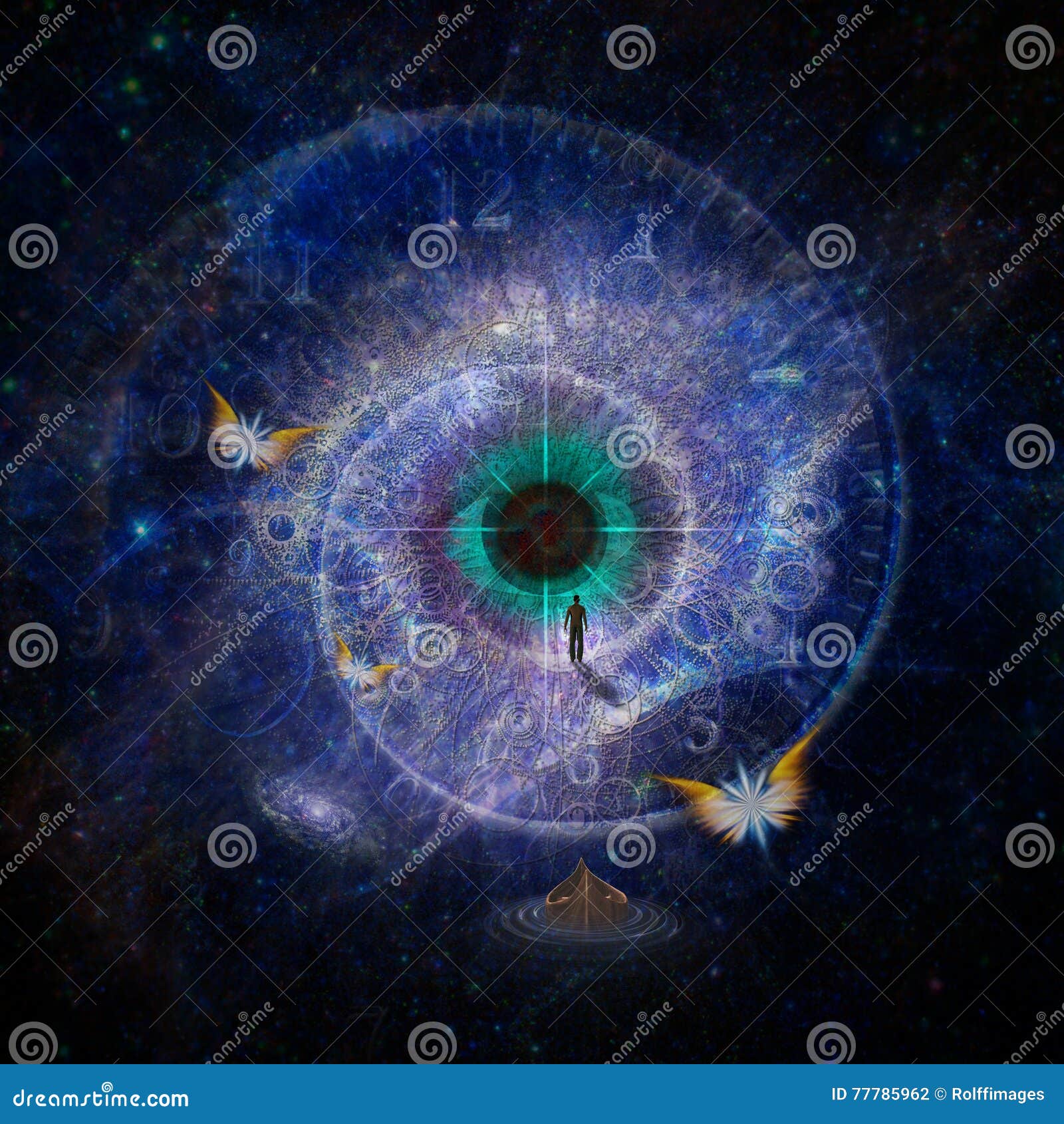 Gods eye stock illustration. Illustration of figure, moment - 77785962