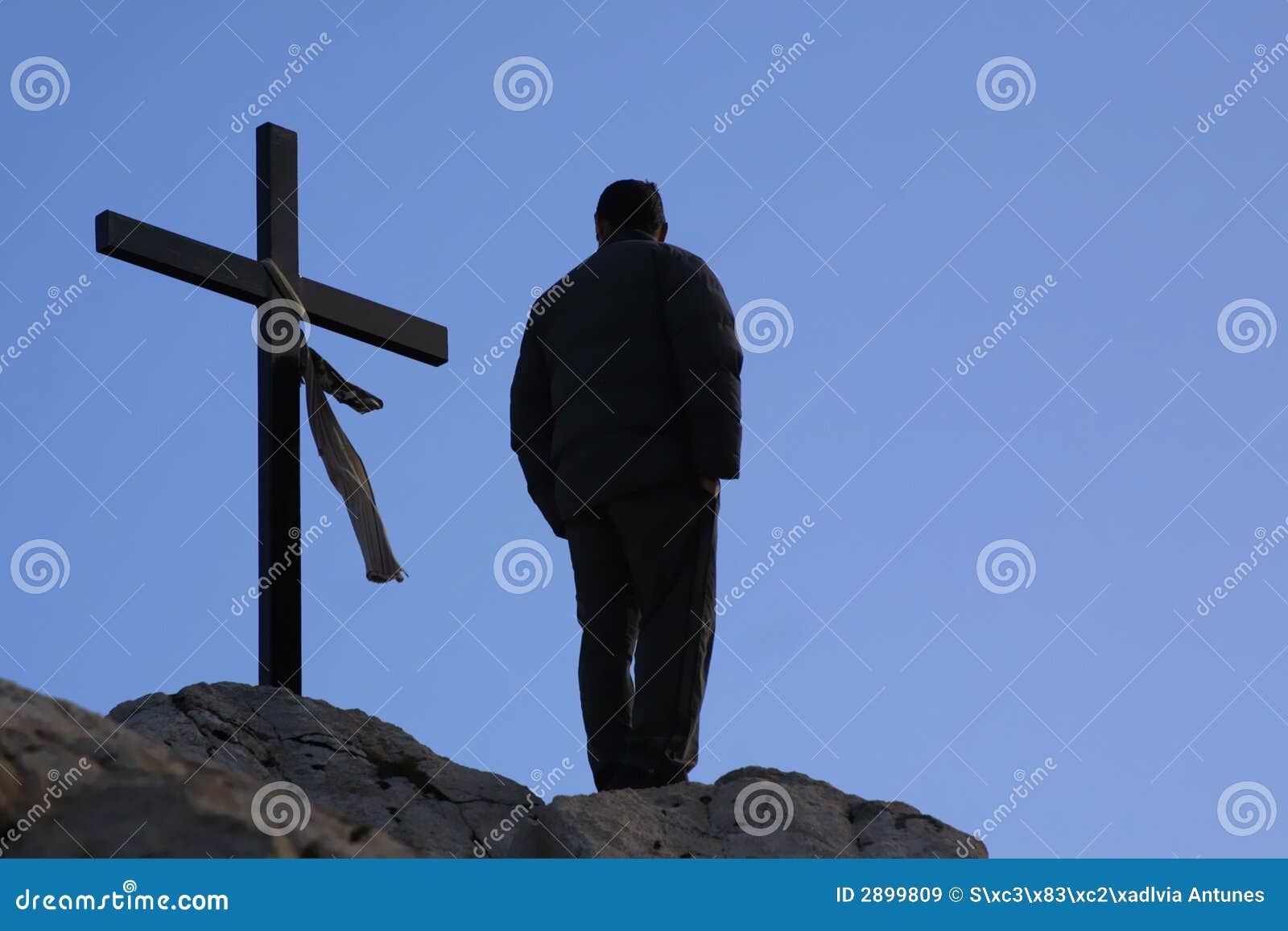 Godsdienst stock afbeelding. Image of berg, hoop, christus - 2899809