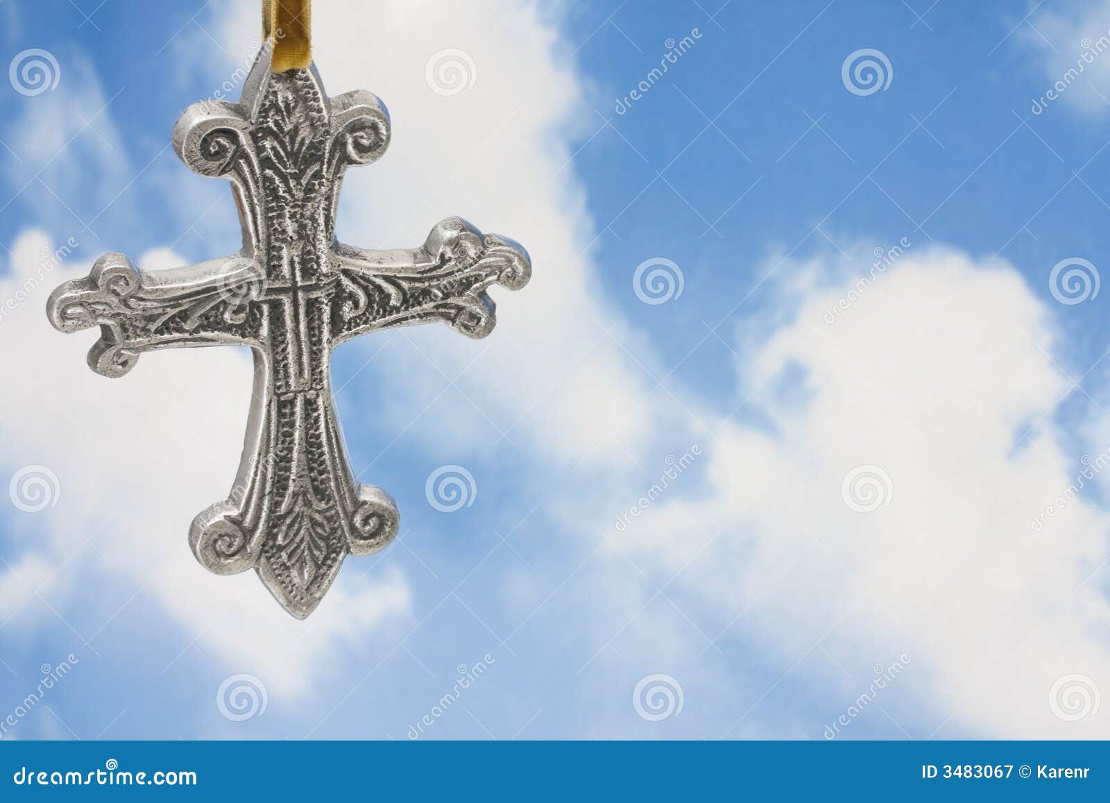 Godsdienst stock afbeelding. Image of ketting, bidden - 3483067