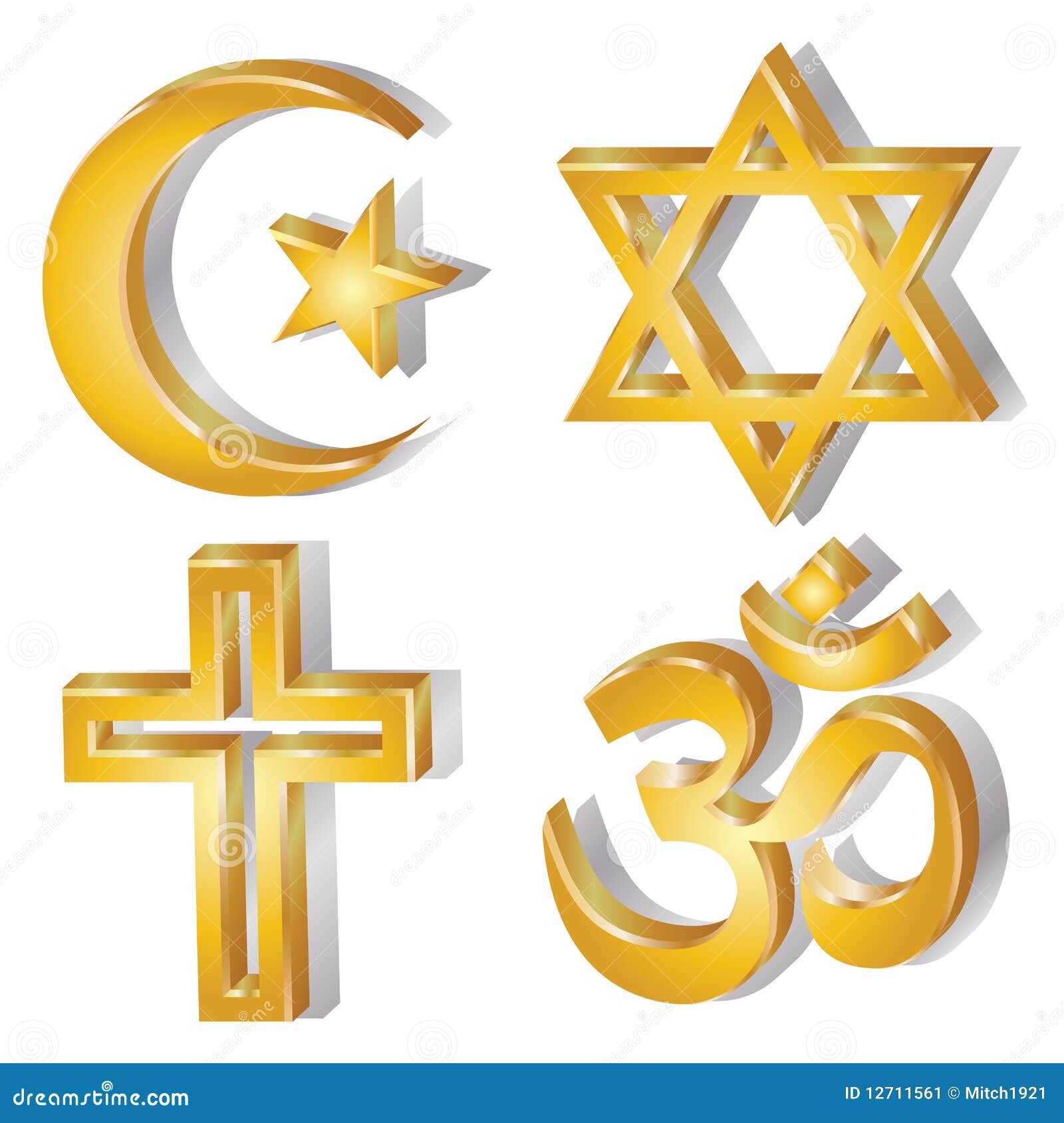 Godsdienstig symbool vector illustratie. Illustration of kruis - 12711561