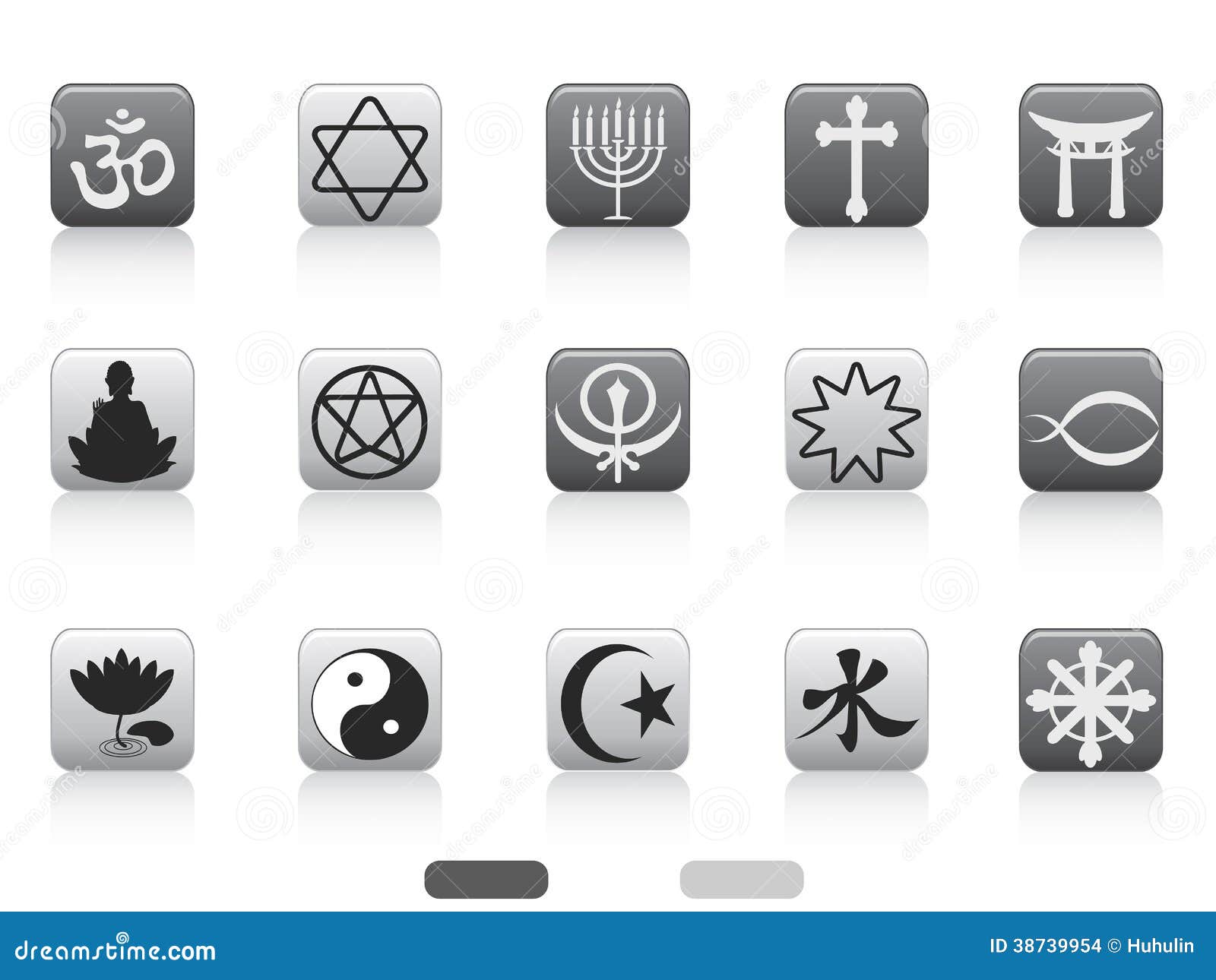 Godsdienstige Symbolenknoop Vector Illustratie - Illustration of ...