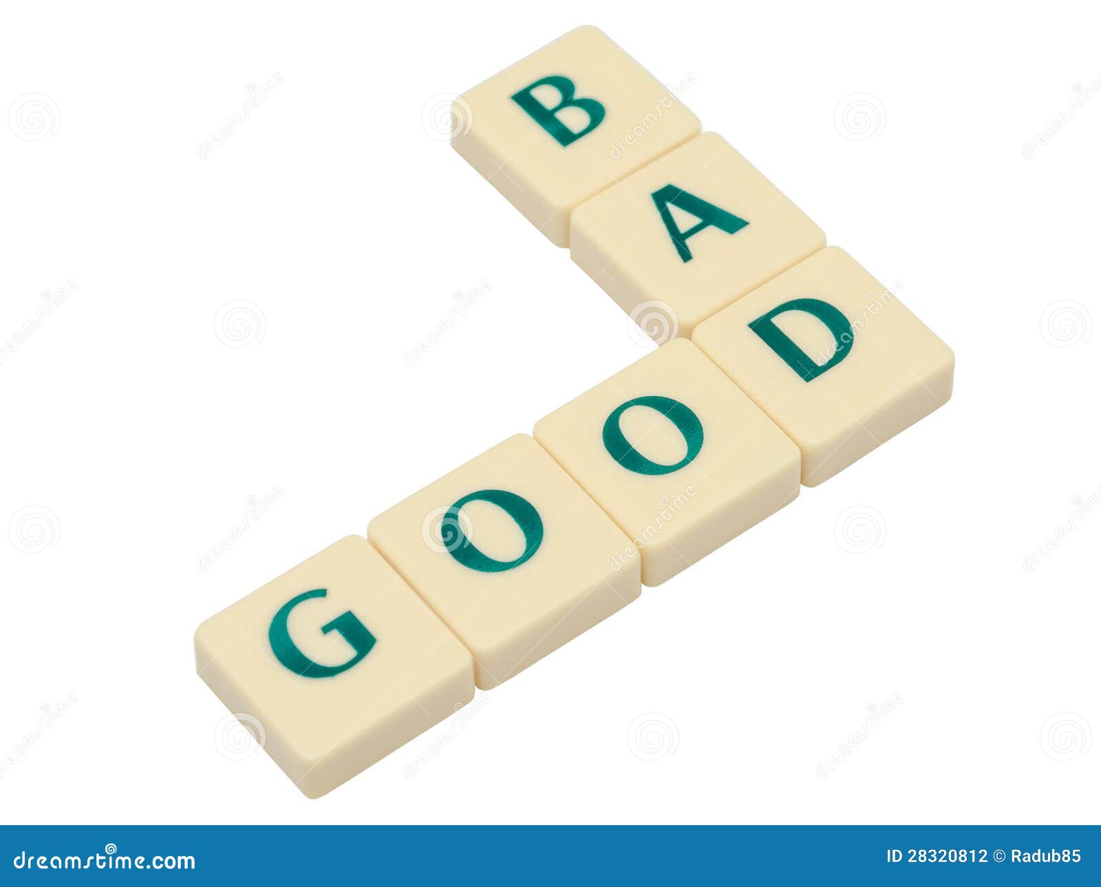 Goed en Slecht stock foto. Image of grammatica, achtergrond - 28320812