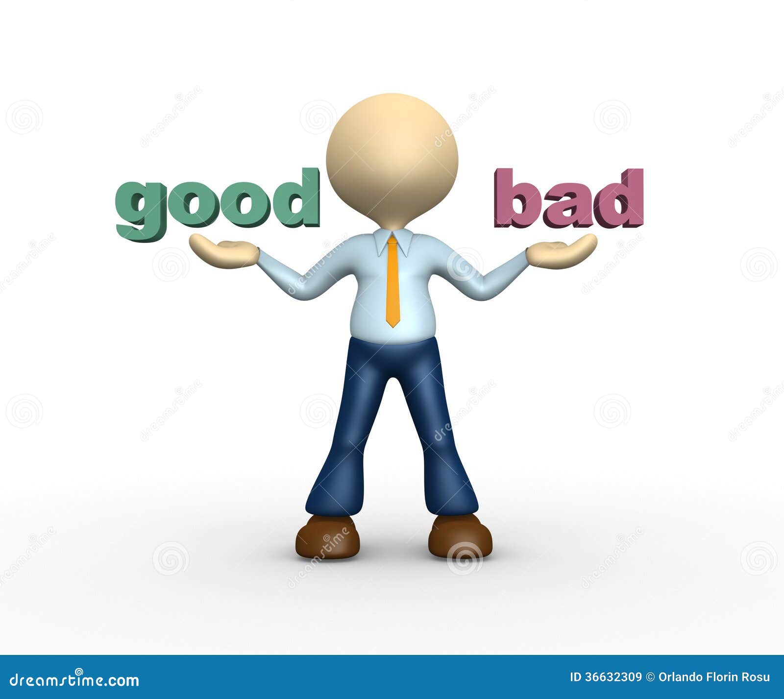 Goed en slecht stock illustratie. Illustration of pictogram - 36632309