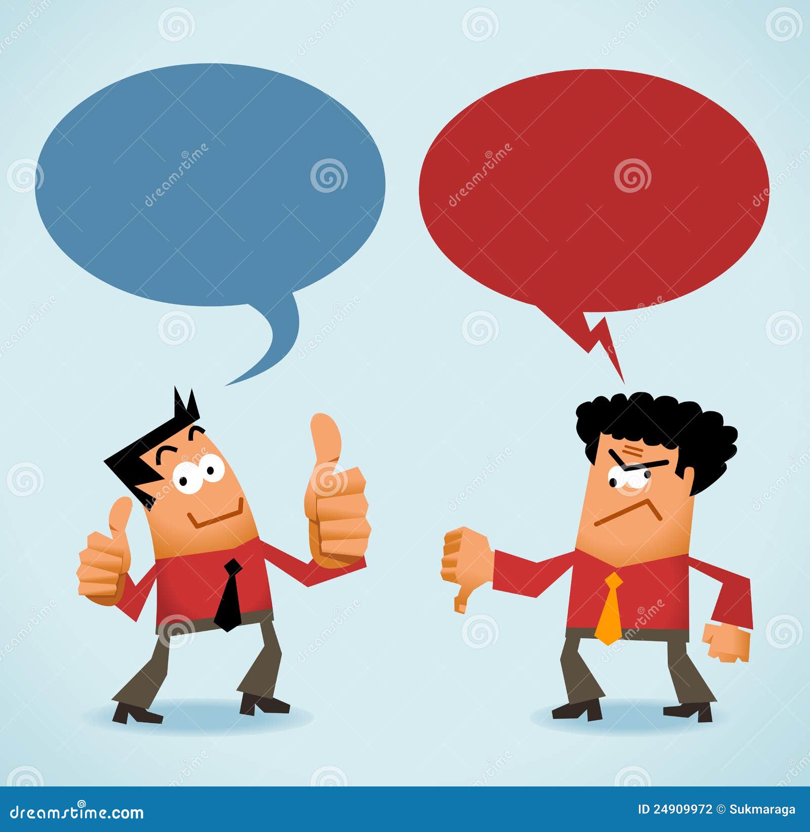 Goed en Slecht Overzicht vector illustratie. Illustration of onenigheid ...