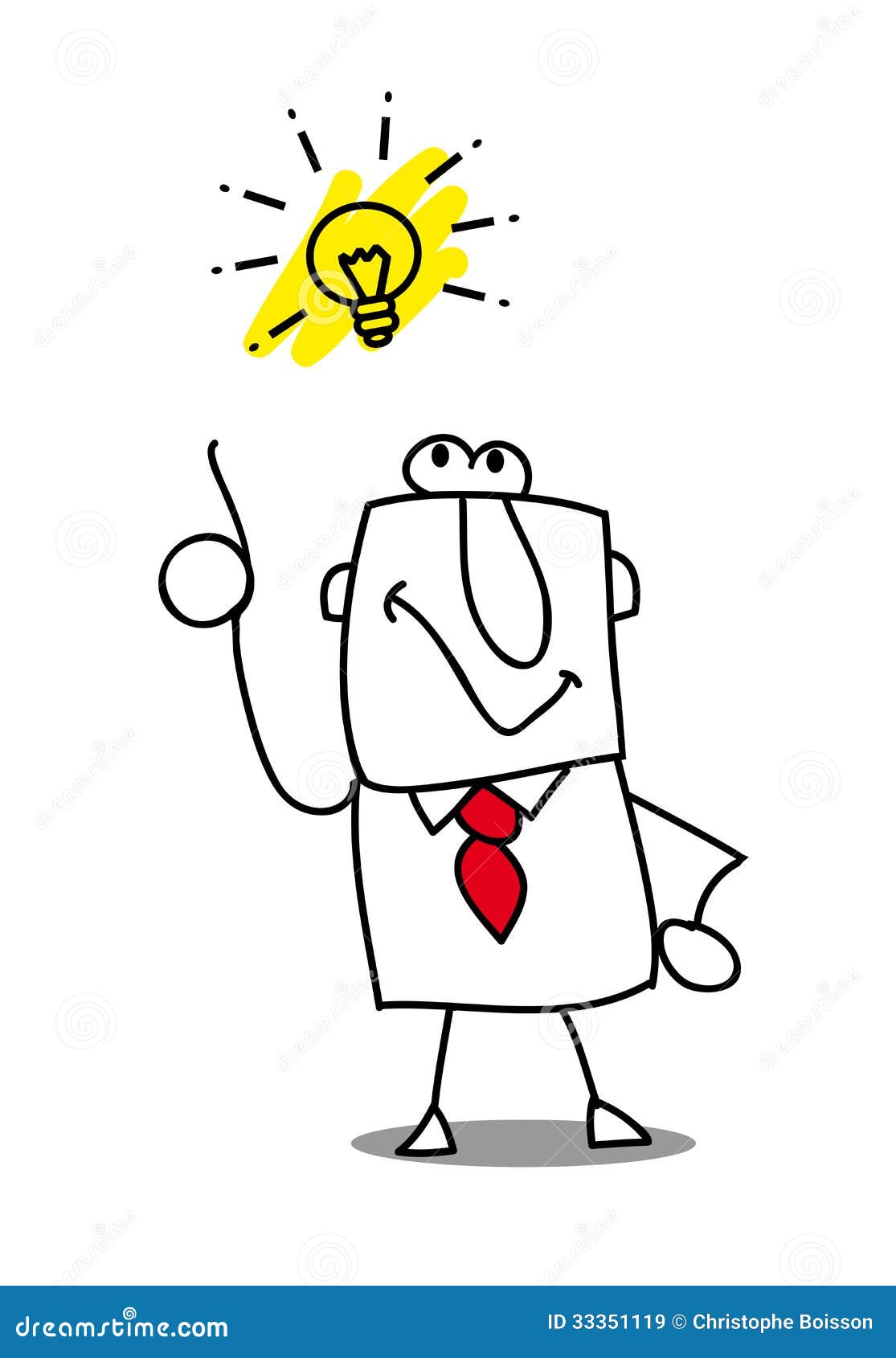 Goed idee. vector illustratie. Illustration of kennis - 33351119