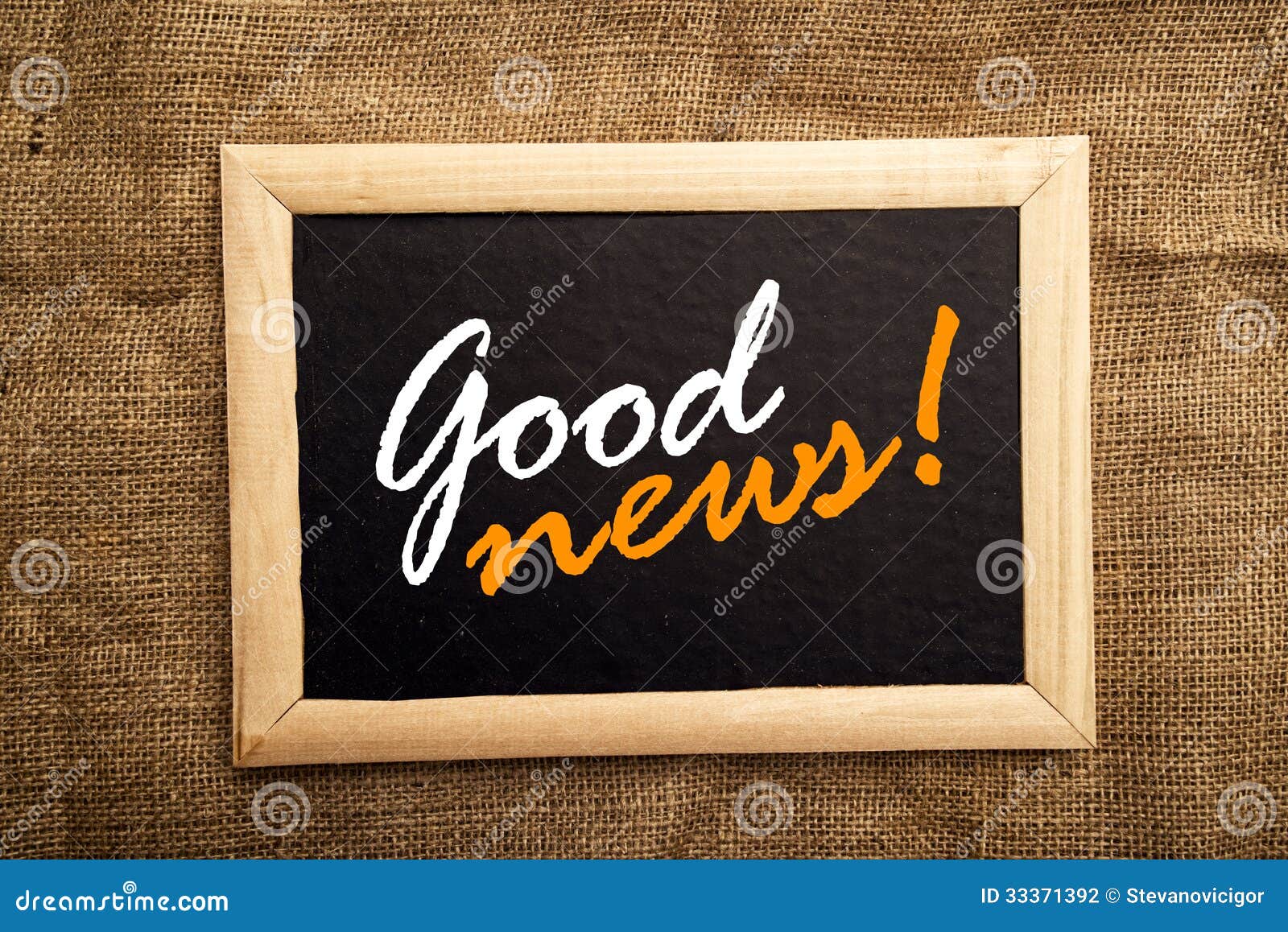 Goed nieuws stock foto. Image of goed, geluk, informatie - 33371392