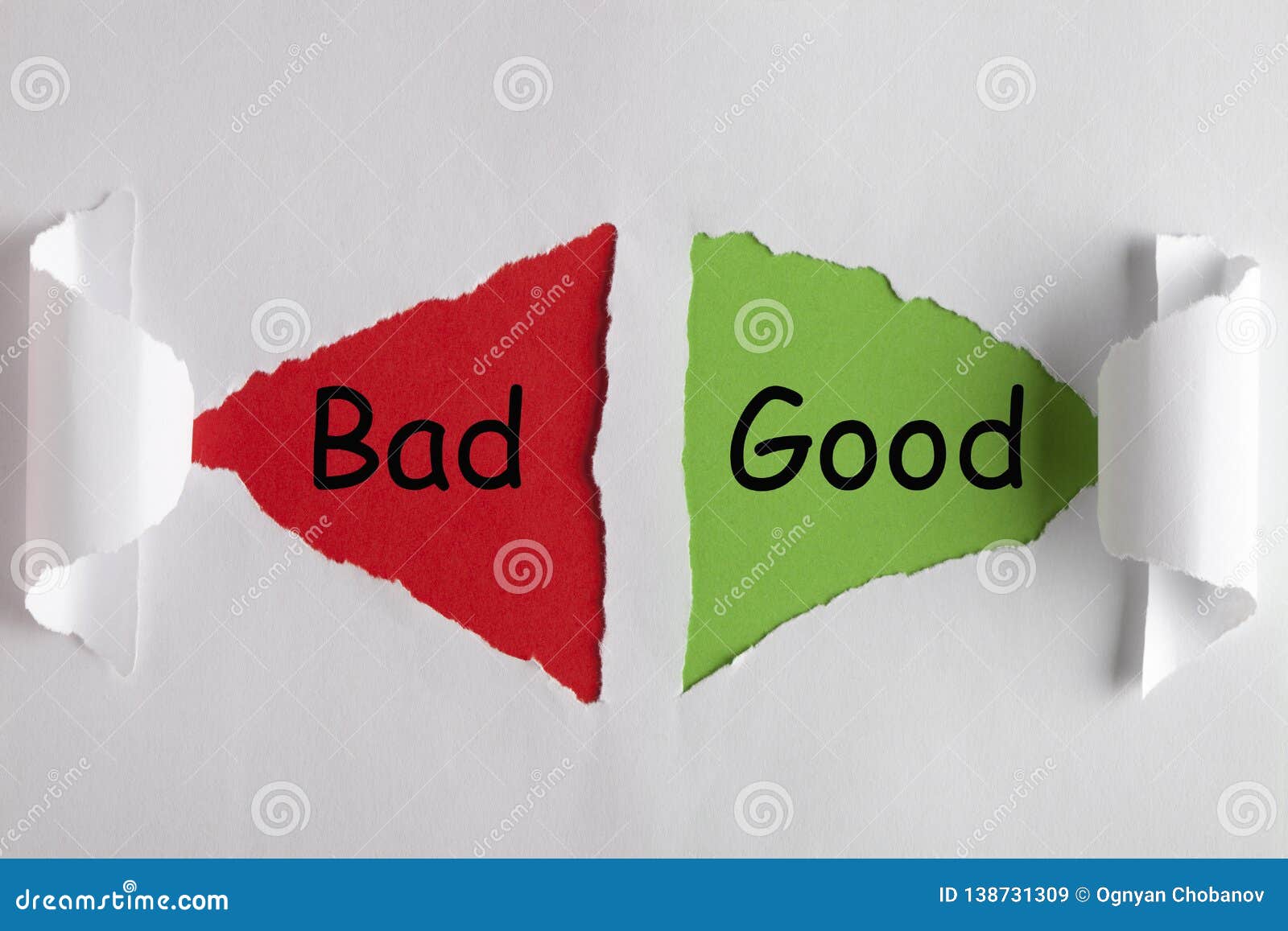 Goed of slecht concept stock afbeelding. Image of gemeenschap - 138731309