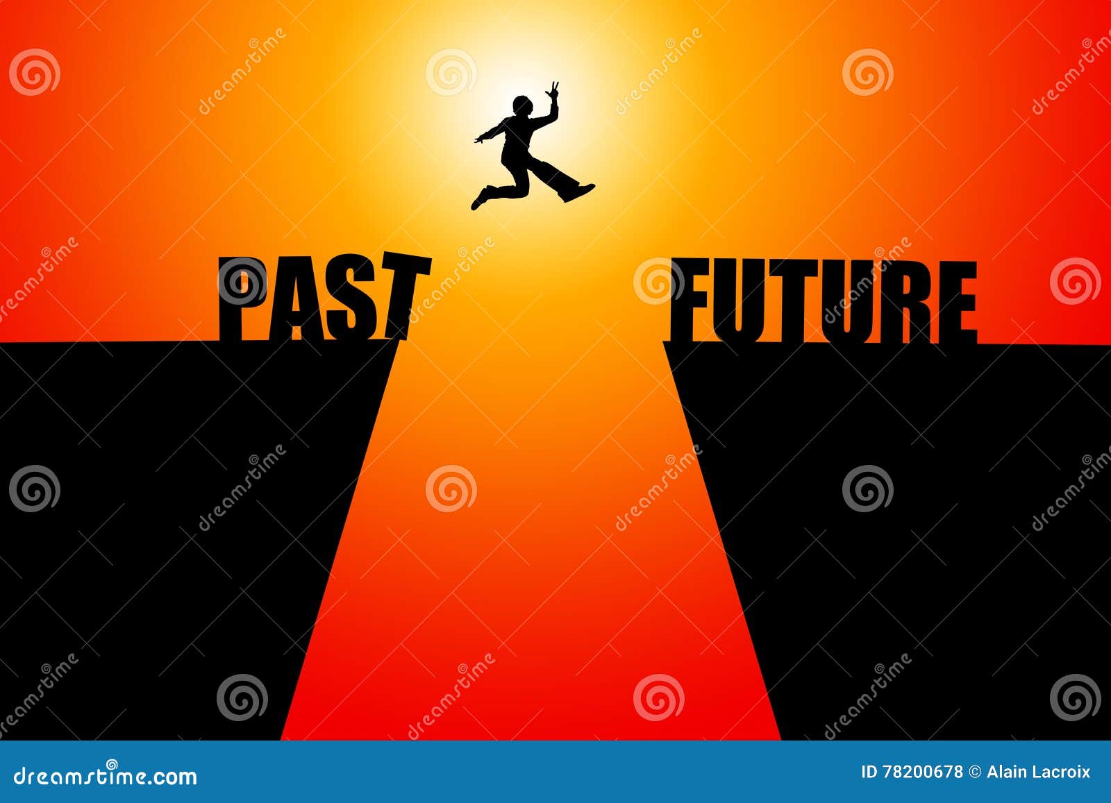 Goede toekomst stock illustratie. Illustration of houding - 78200678