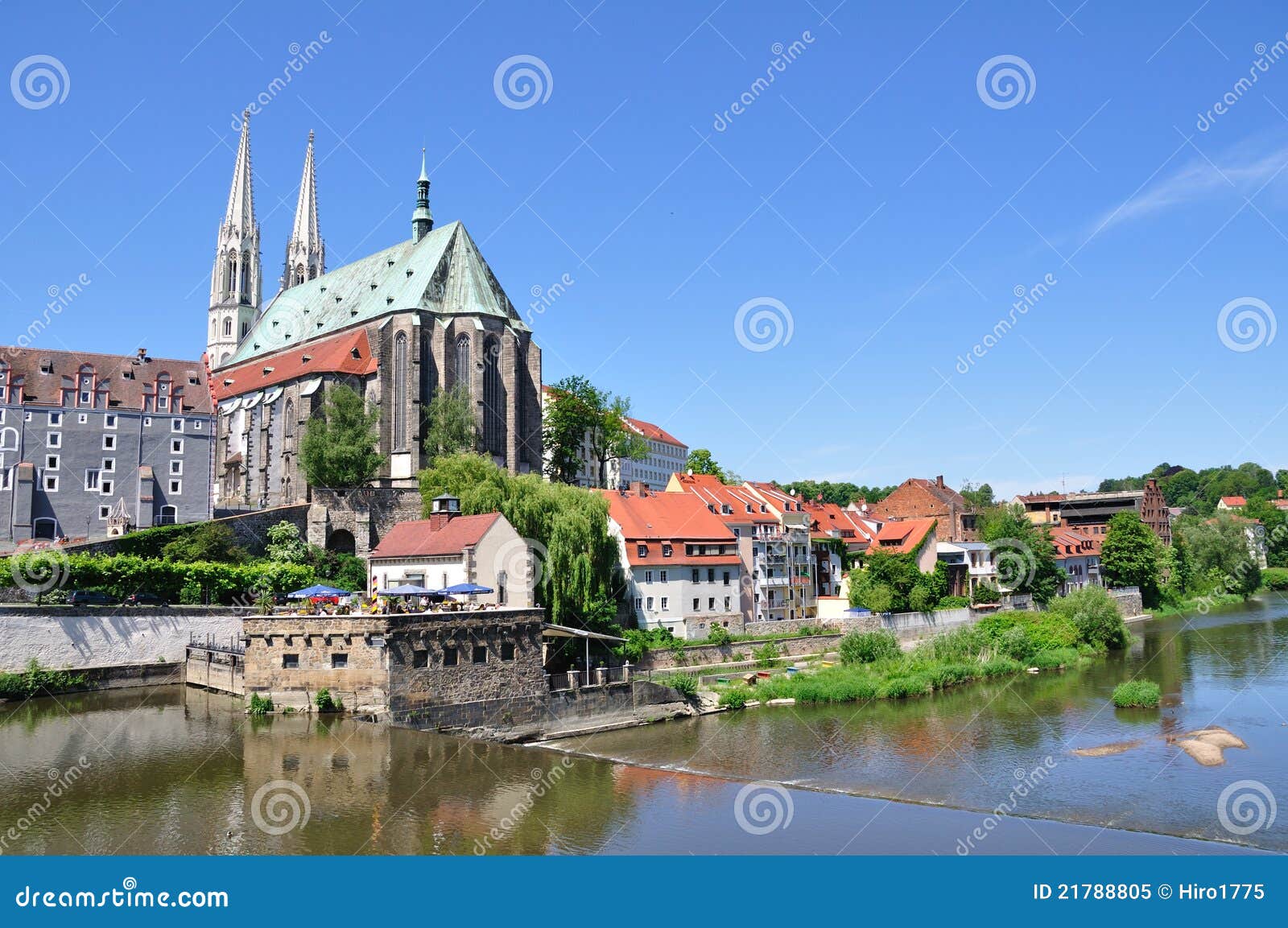 Goerlitz, Germany stock image. Image of spire, buildings - 21788805