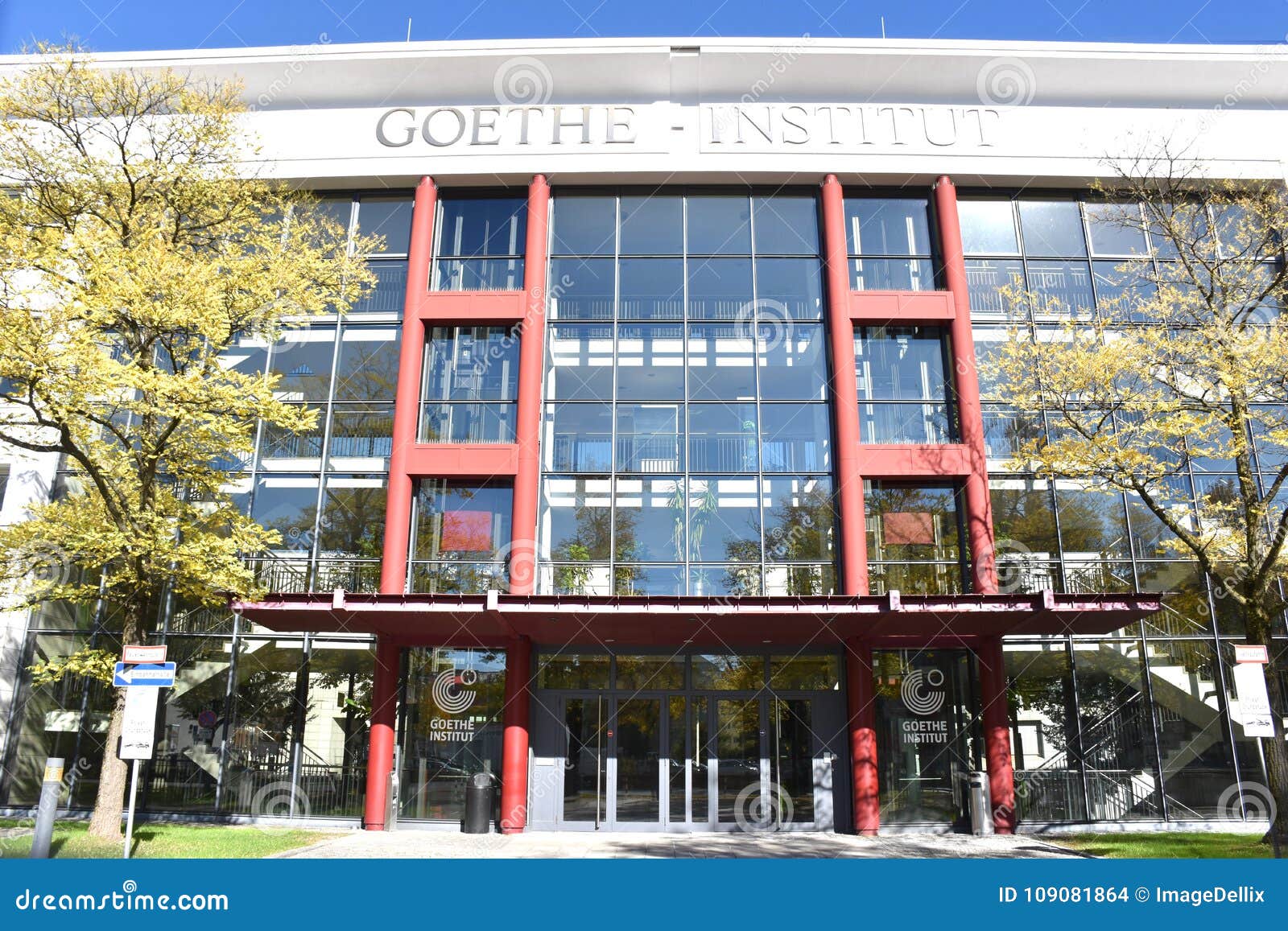 Goethe-Institut en Munich imagen de archivo editorial. Imagen de ...