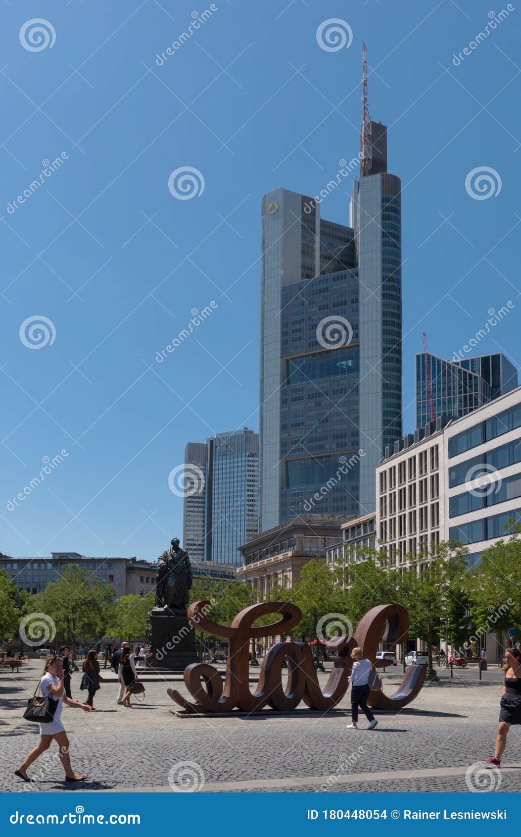 Goethe Monument Royalty-Free Stock Photography | CartoonDealer.com #6193031