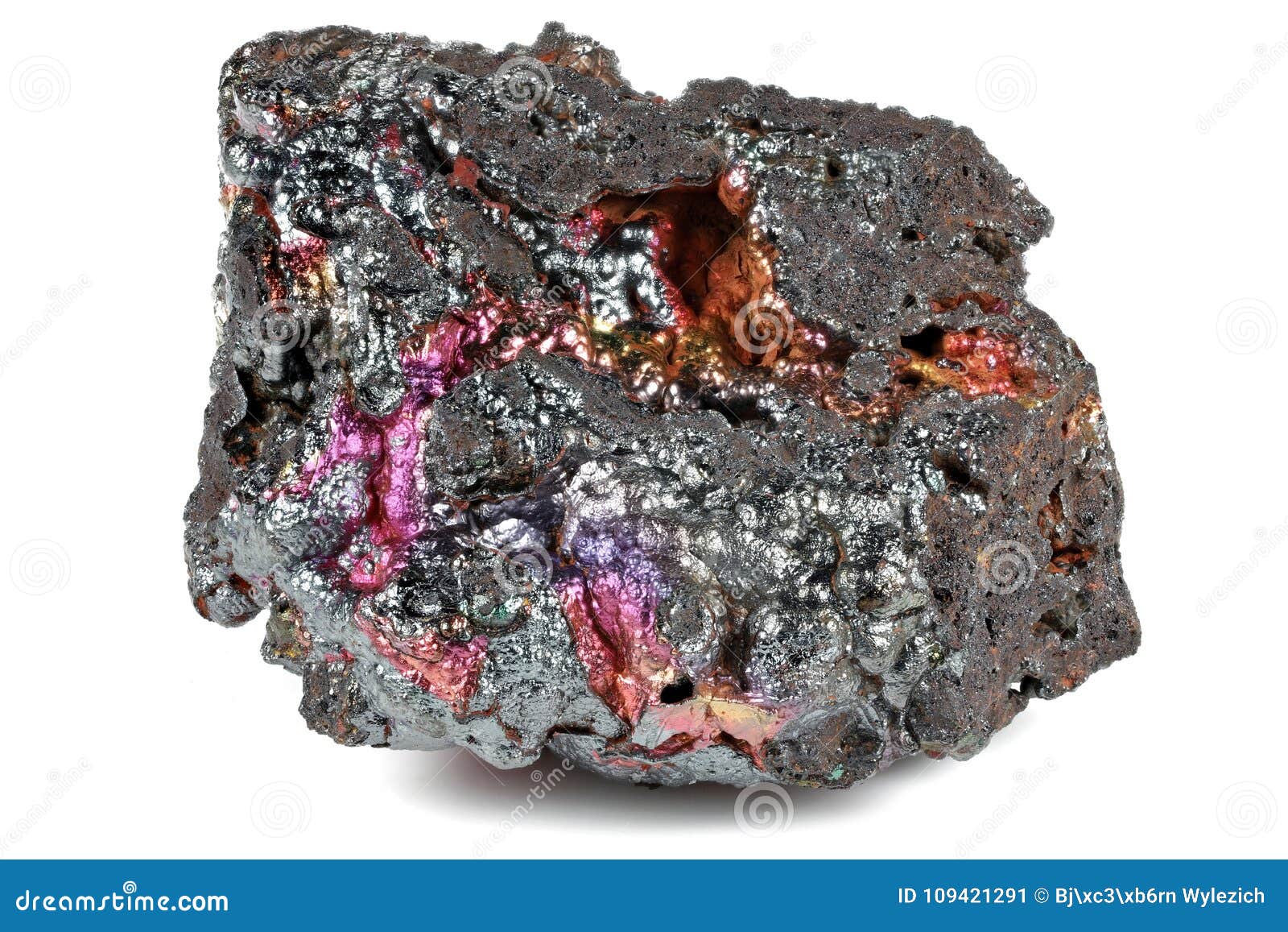 Goethite stock image. Image of pigment, oxidation, gloss - 109421291