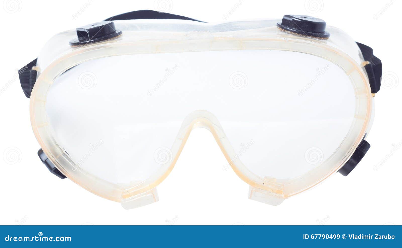 Goggles for Construction on a Stock Image - Image of background, modern ...