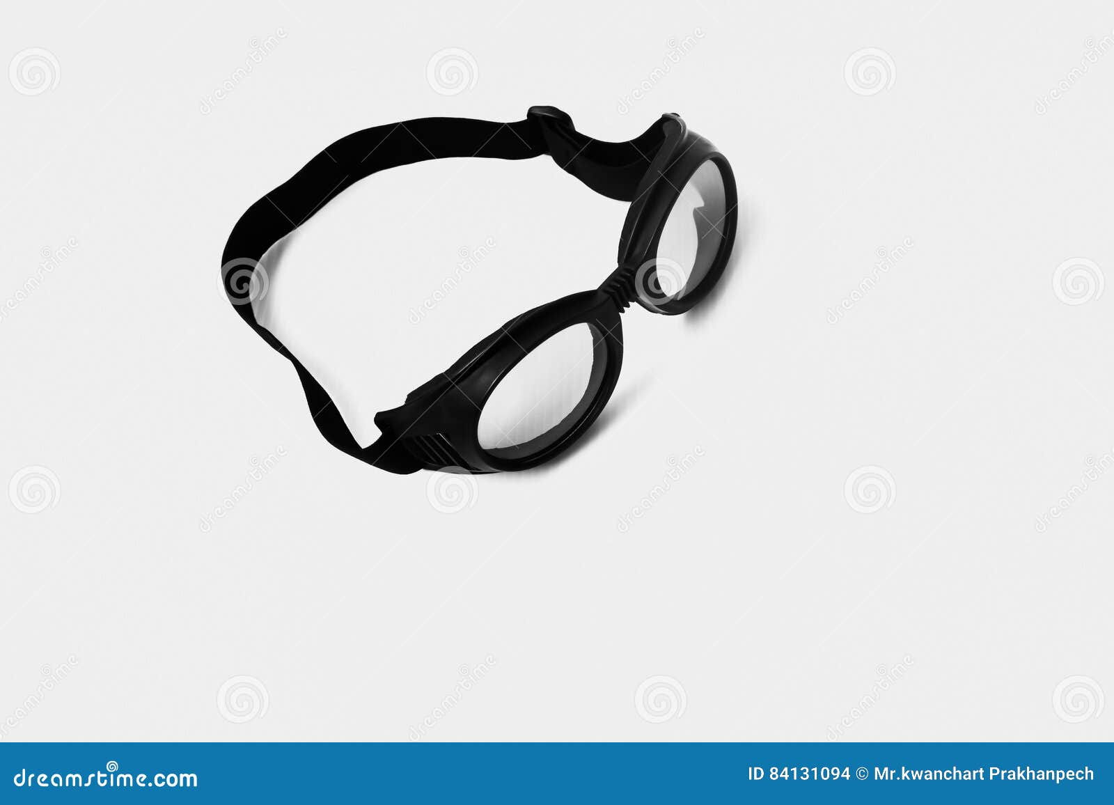 Goggles on a White Background. Stock Photo - Image of airplane, ideas ...
