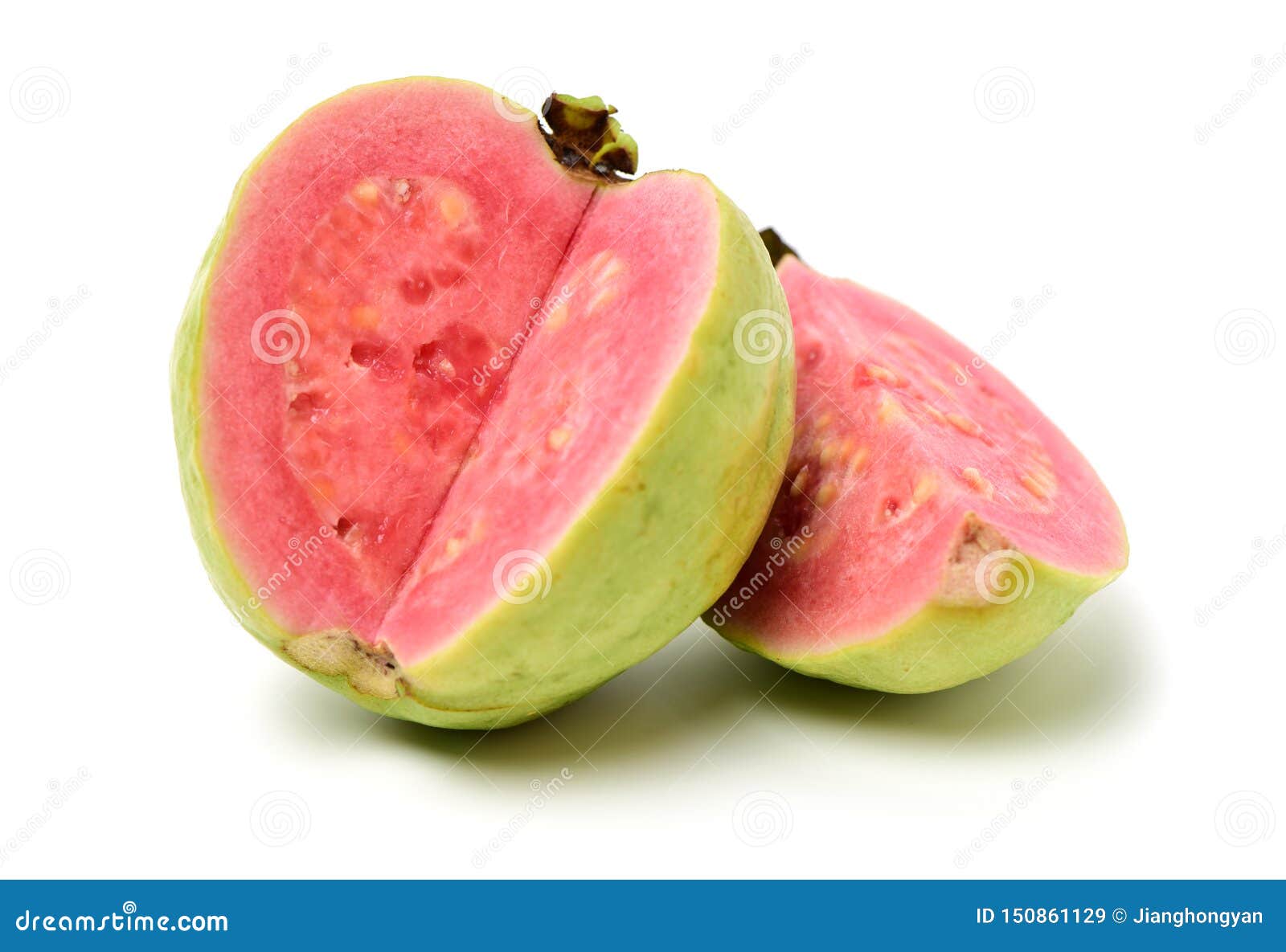 Goiaba cor-de-rosa imagem de stock. Imagem de fotografia - 150861129