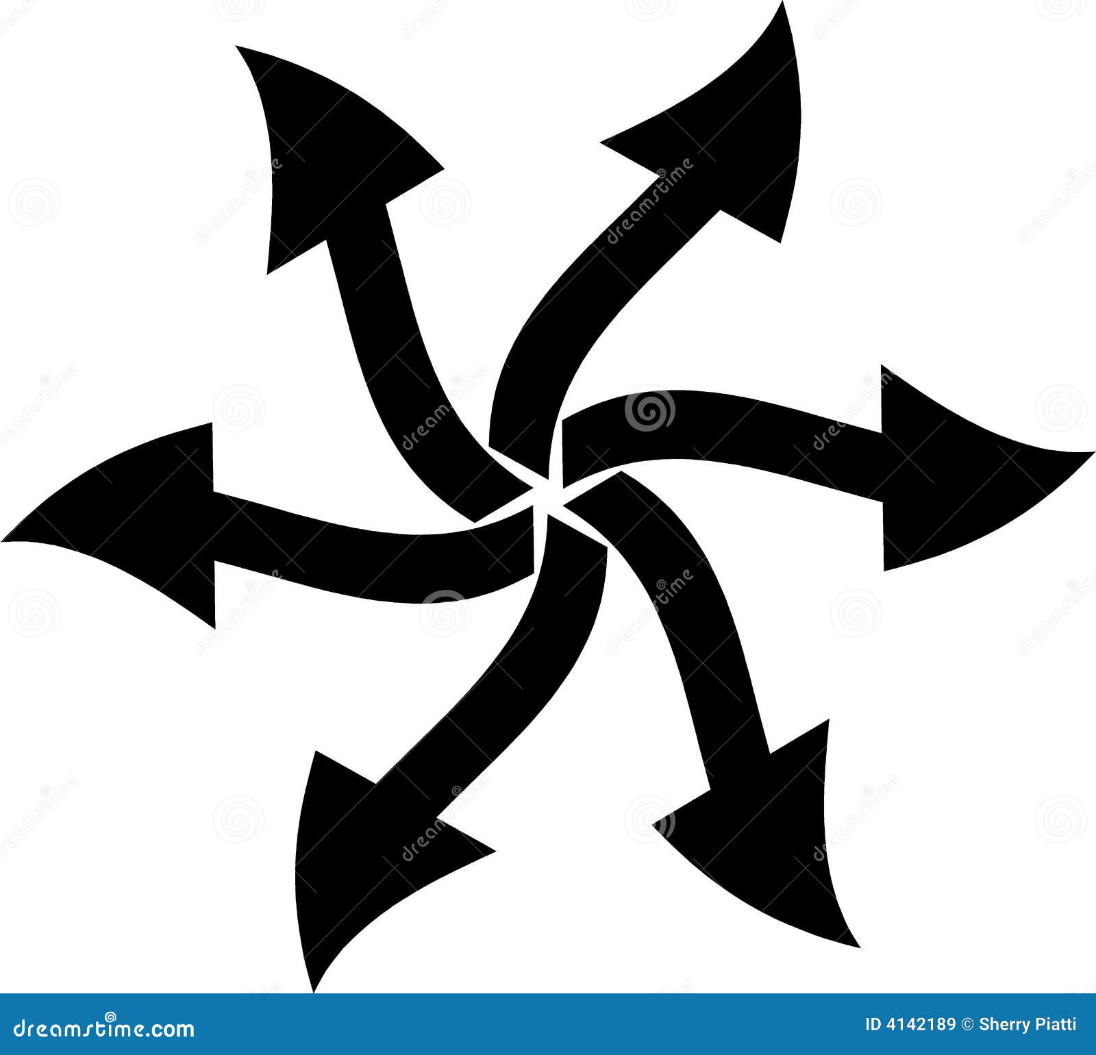 Going In All Directions Royalty-Free Stock Photography | CartoonDealer ...