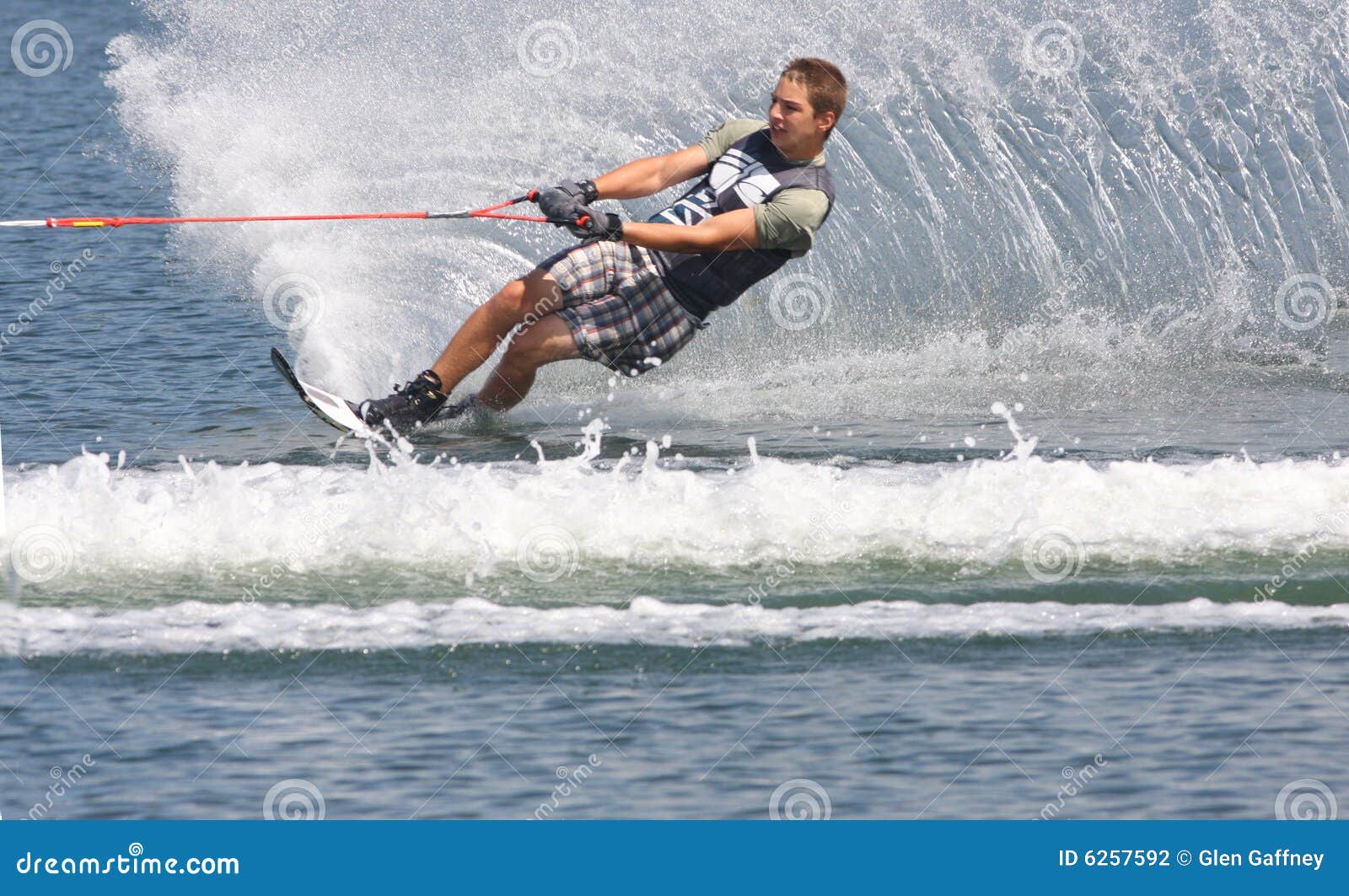 Going as fast as i can stock photo. Image of summer, skis - 6257592