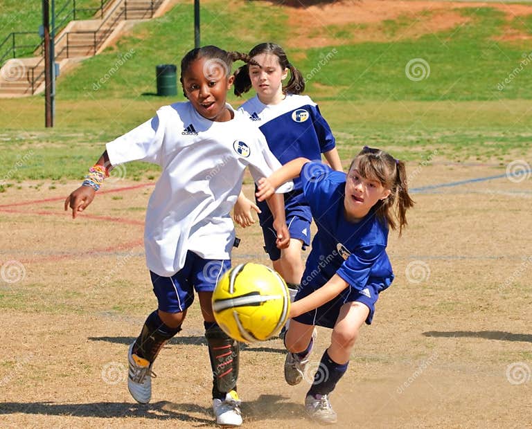 Going for the Ball editorial stock photo. Image of ball - 14208988