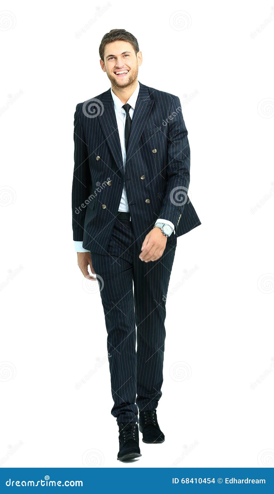 Going business man stock photo. Image of business, happy - 68410454