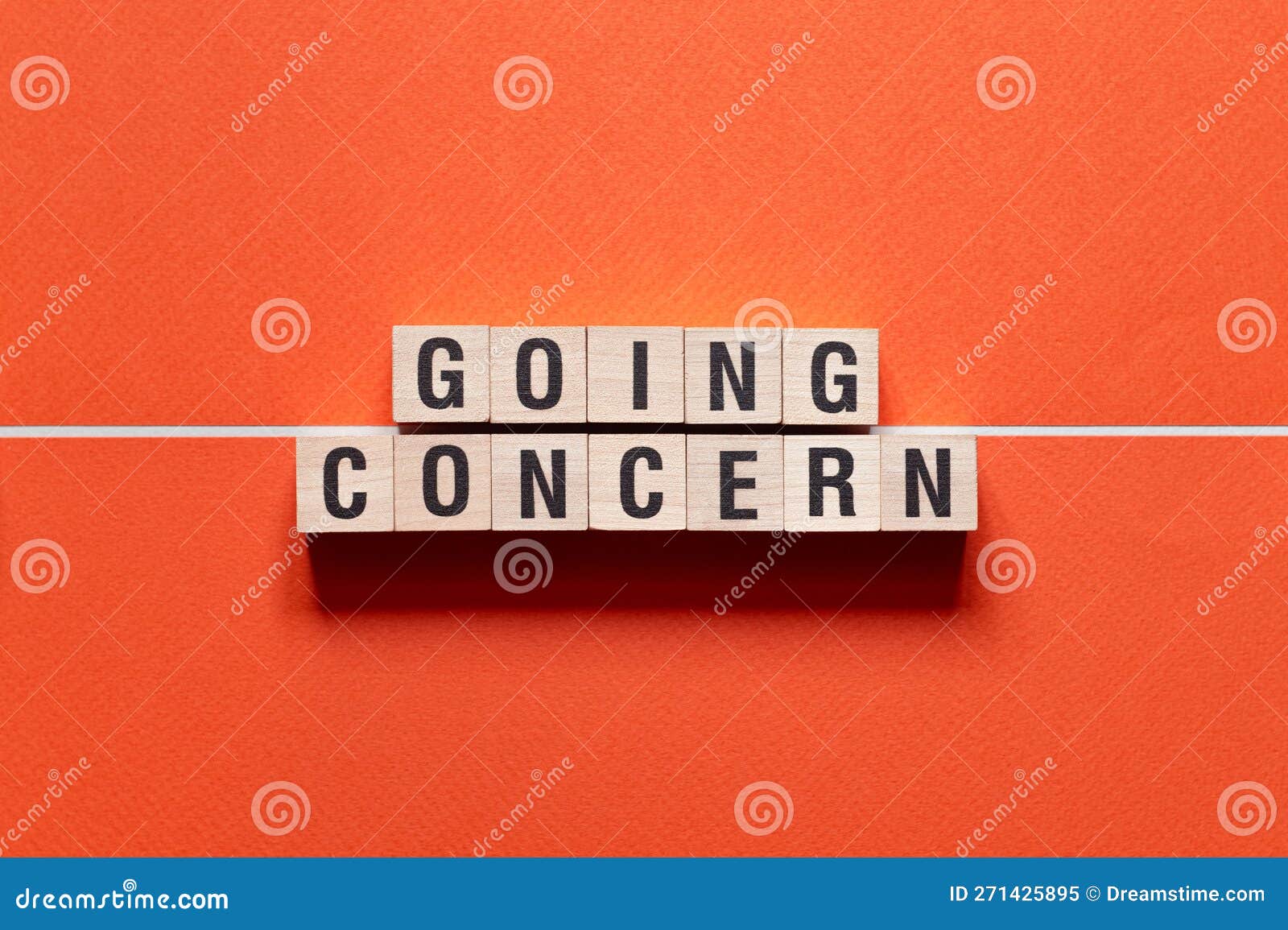 Going Concern - Word Concept on Cubes,text Stock Image - Image of black ...