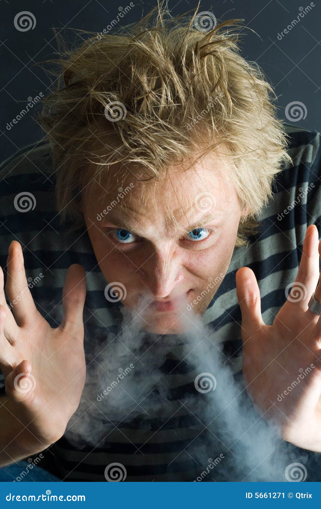 Going crazy. stock image. Image of pain, caucasian, hate - 5661271